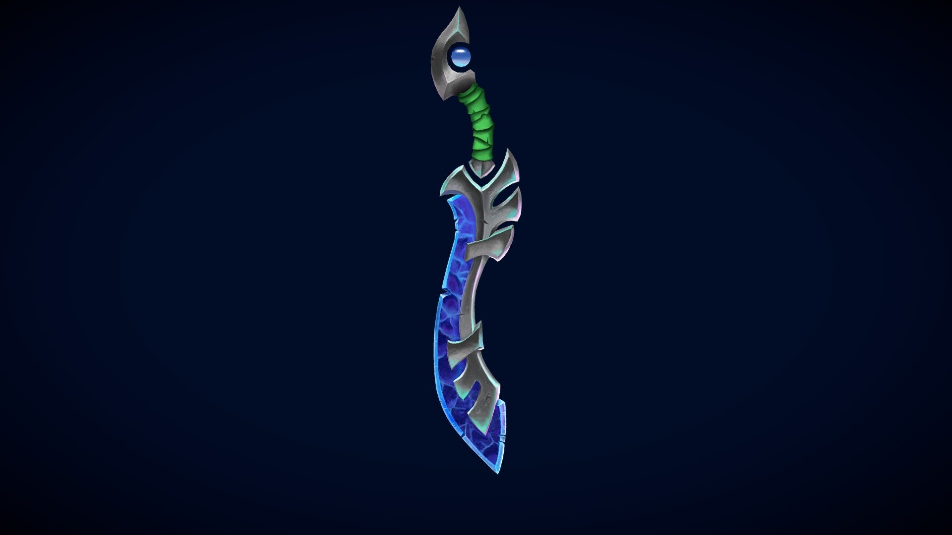 Stylized Moon Sword - Download Free 3D model by Matt Caddie ...