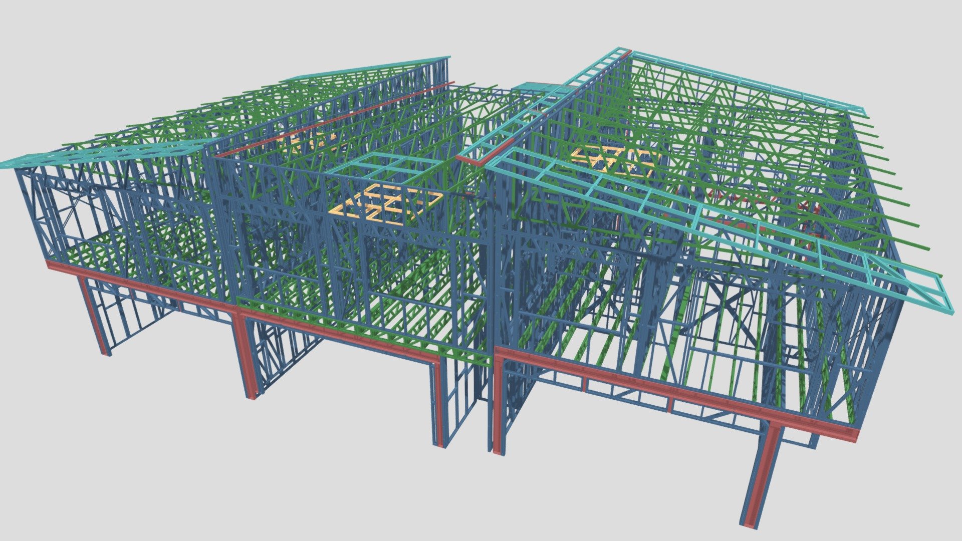 5373 - Building 7 - Combined 3D Model - 3D model by Australian Framing ...