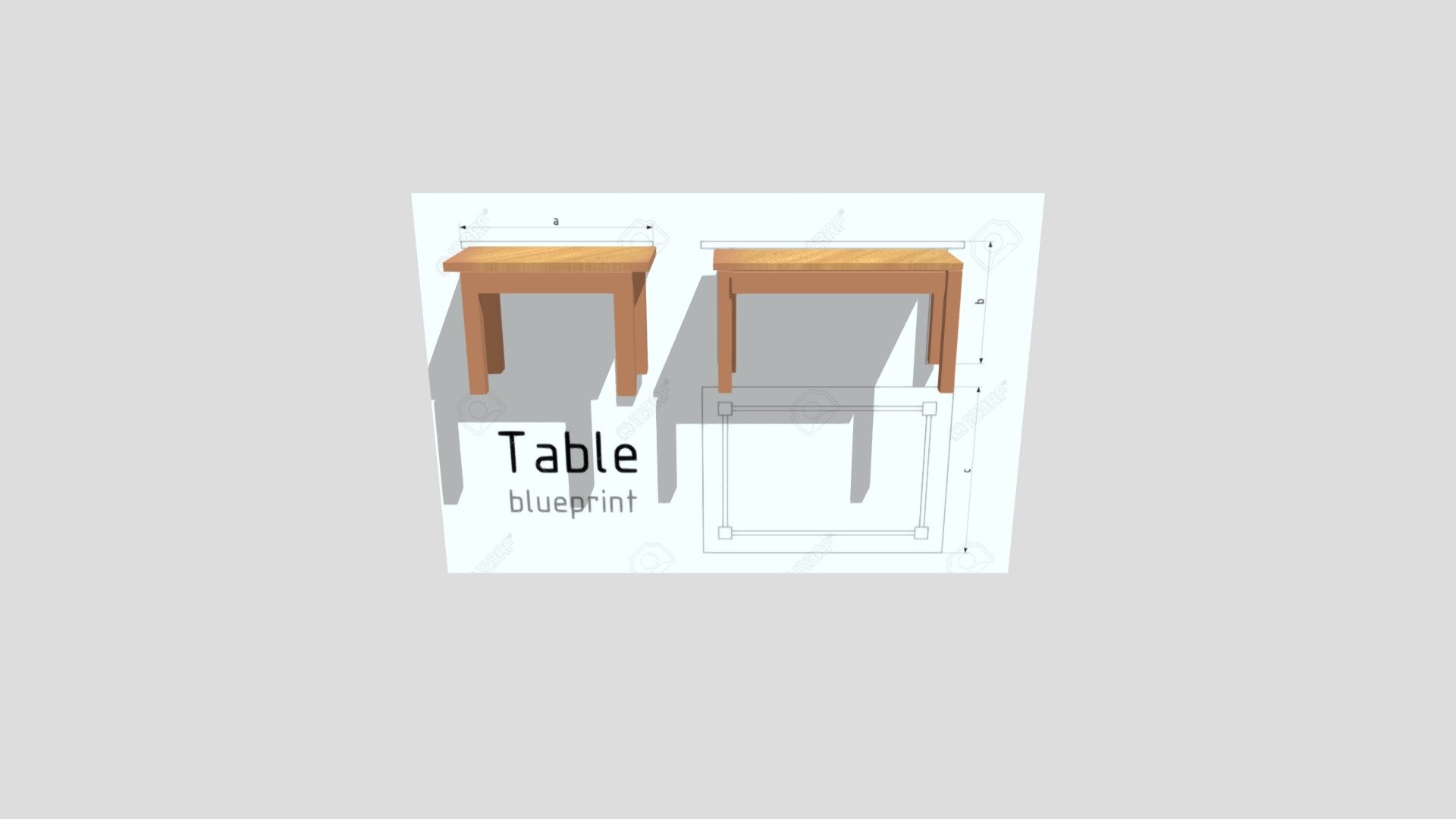 table - Download Free 3D model by cici_naqi [77343c9] - Sketchfab