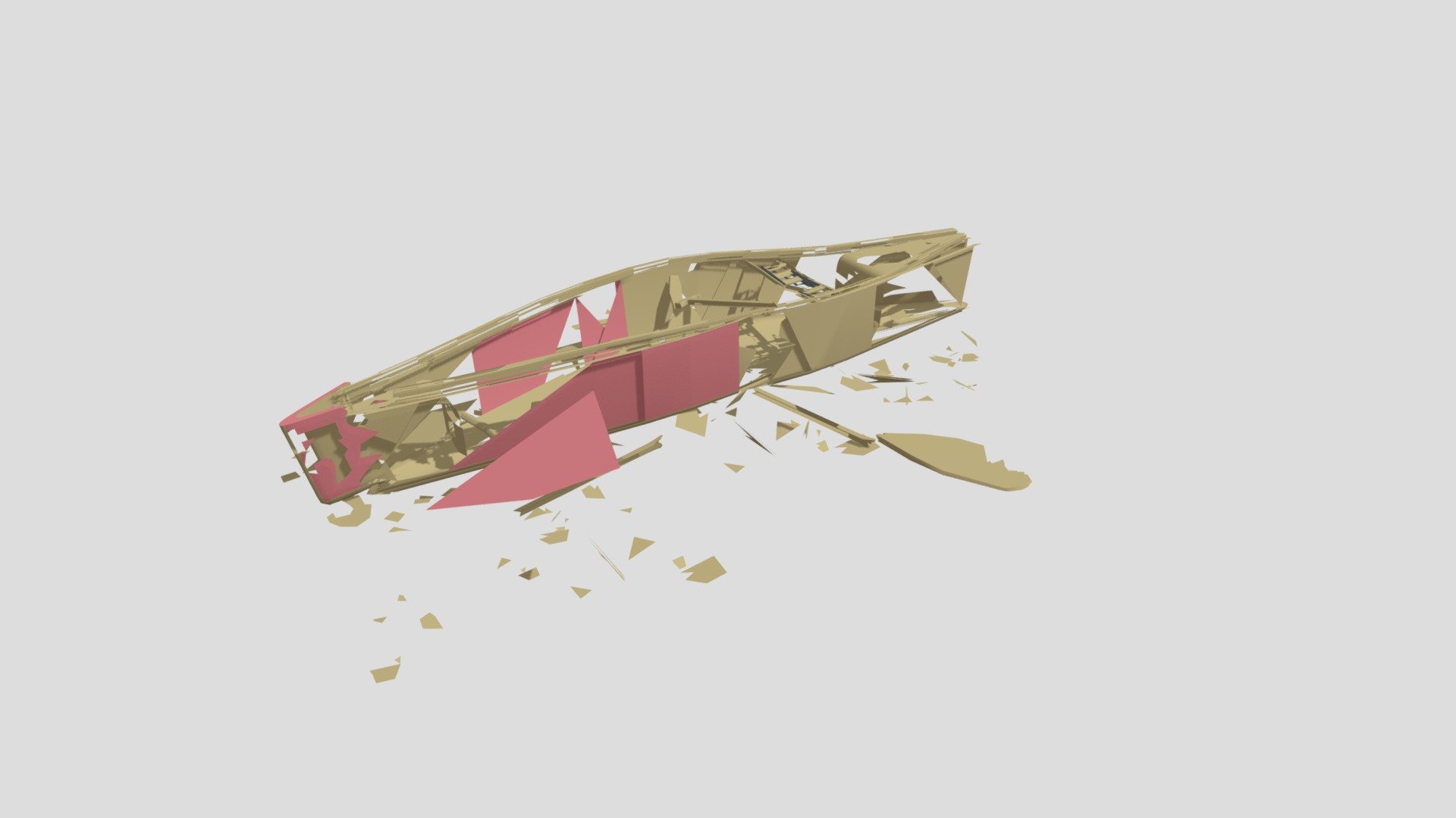 Broken Boat - Download Free 3D model by Darkengon (@aid-mode) [7735427 ...