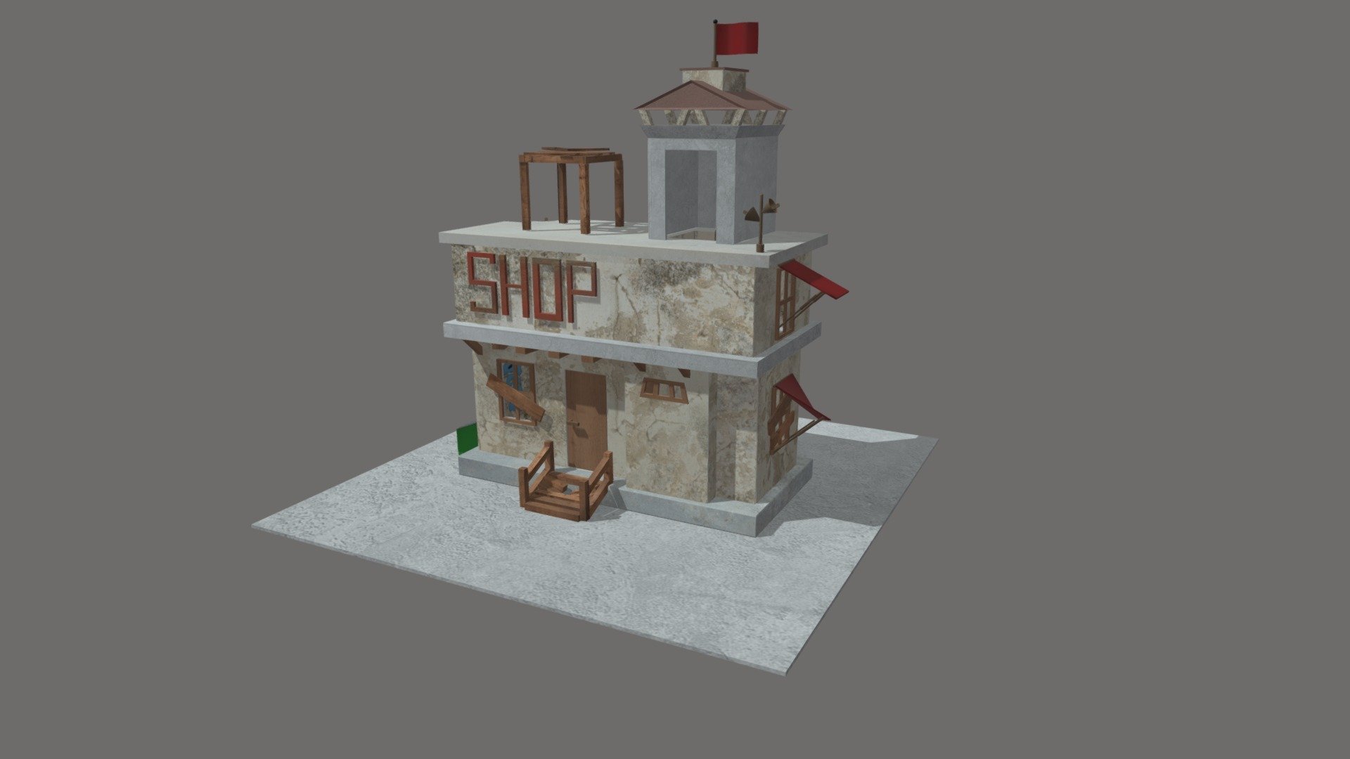 Final Project Shop - 3D model by Bentancs10 [7736ab2] - Sketchfab