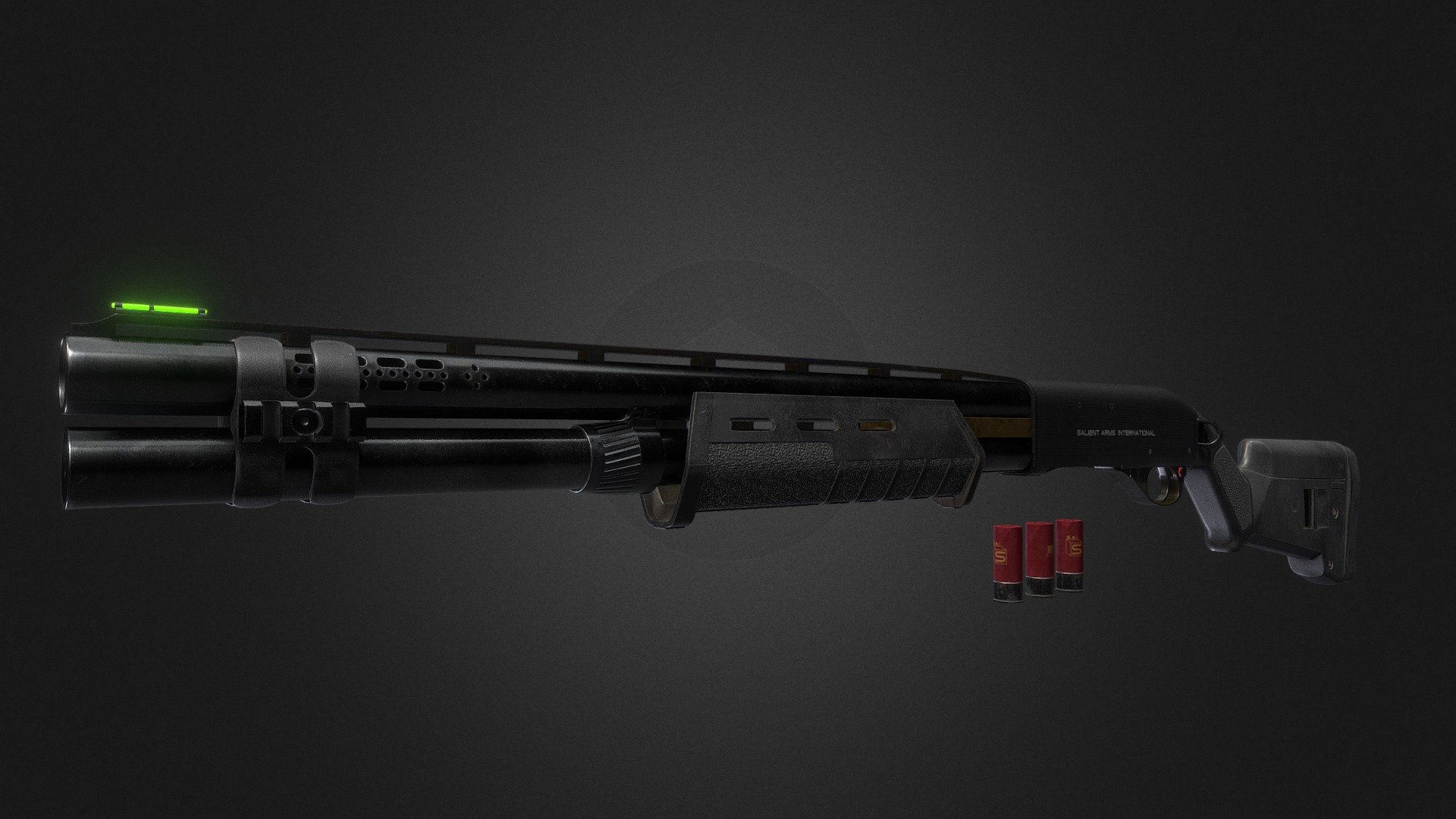 M870 Shotgun - 3D model by vuong.nhan45 [773753a] - Sketchfab