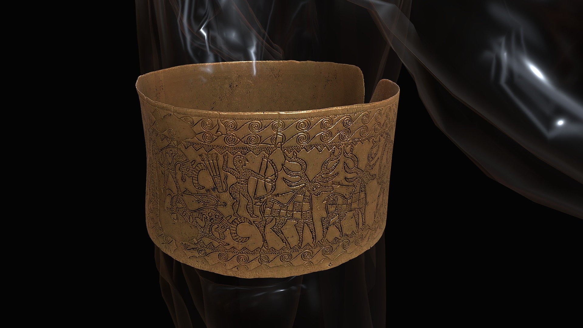 Reconstruction of the parade belt (350) - 3D model by Igor V. Denisov ...