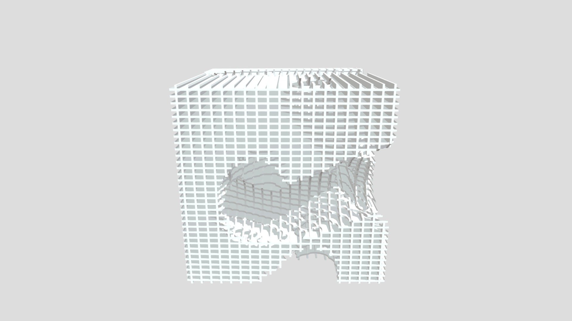 Waffle structure 2 - 3D model by hohu5 [7737ccc] - Sketchfab