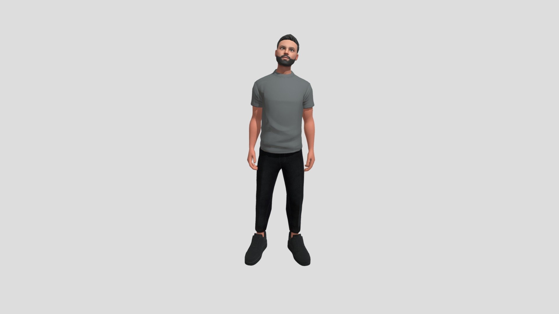Man 1 - Download Free 3D model by iansilvadaher [7738c68] - Sketchfab