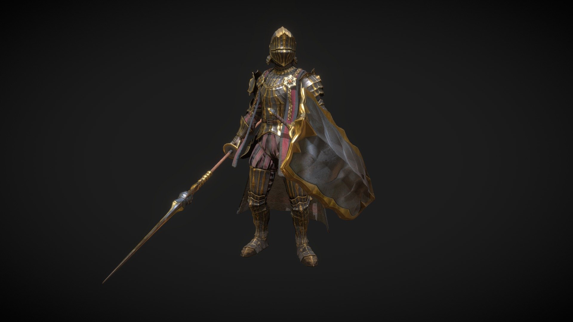 Knight - 3D model by Algolb (@aAgolb) [77391dd] - Sketchfab