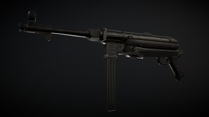 Mp40 3D models - Sketchfab
