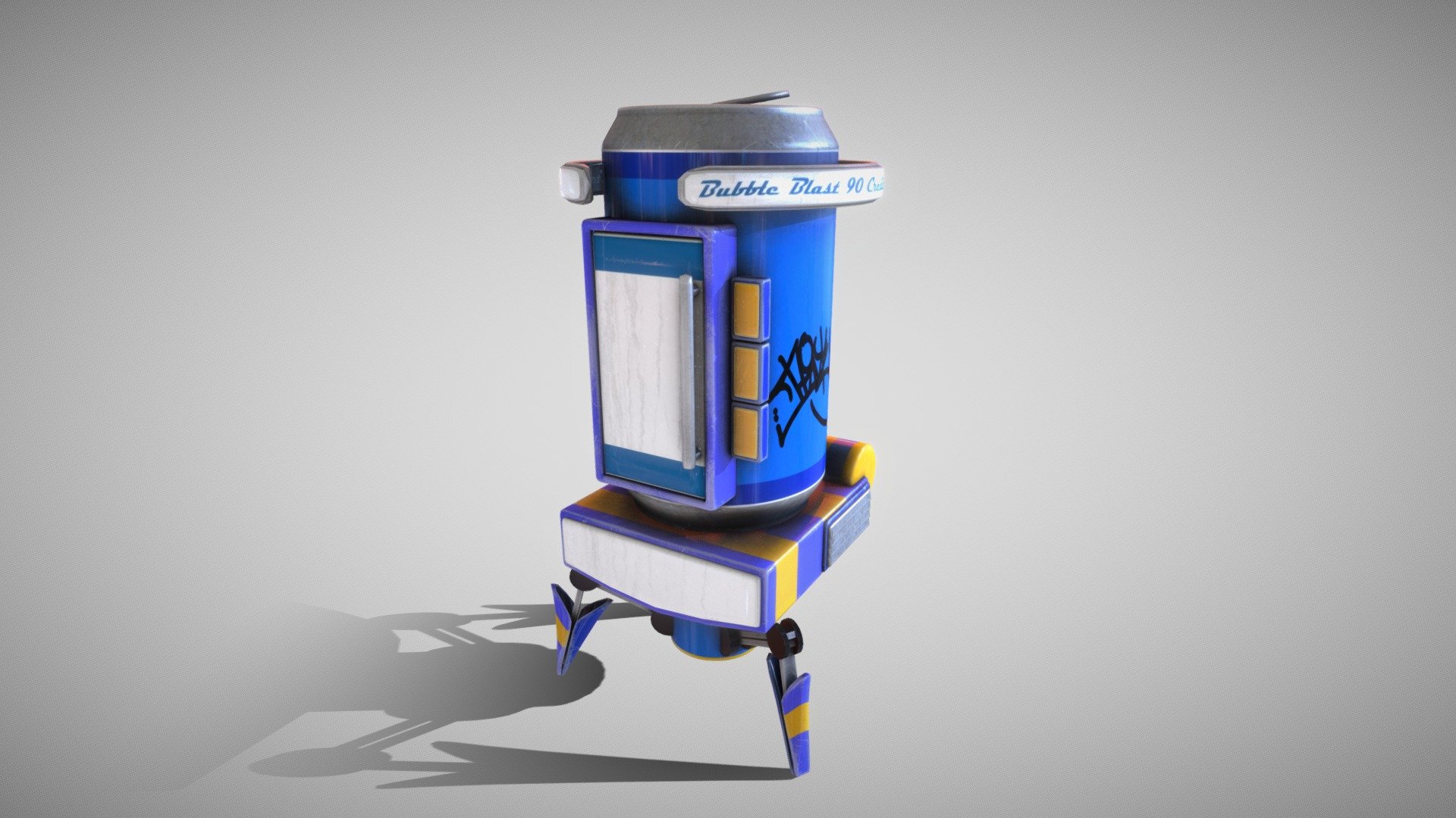 Drinks machine final - Download Free 3D model by JL (@Bluescreen1 ...