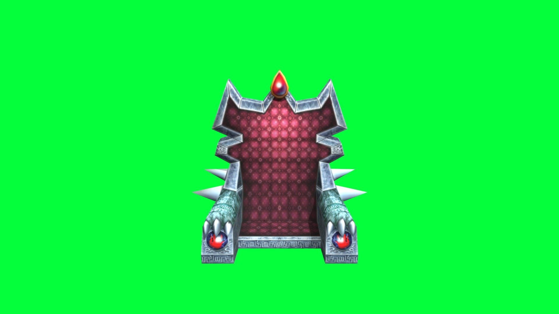 GameCube - Mario Party 4 - Bowser Throne - Download Free 3D model by ...