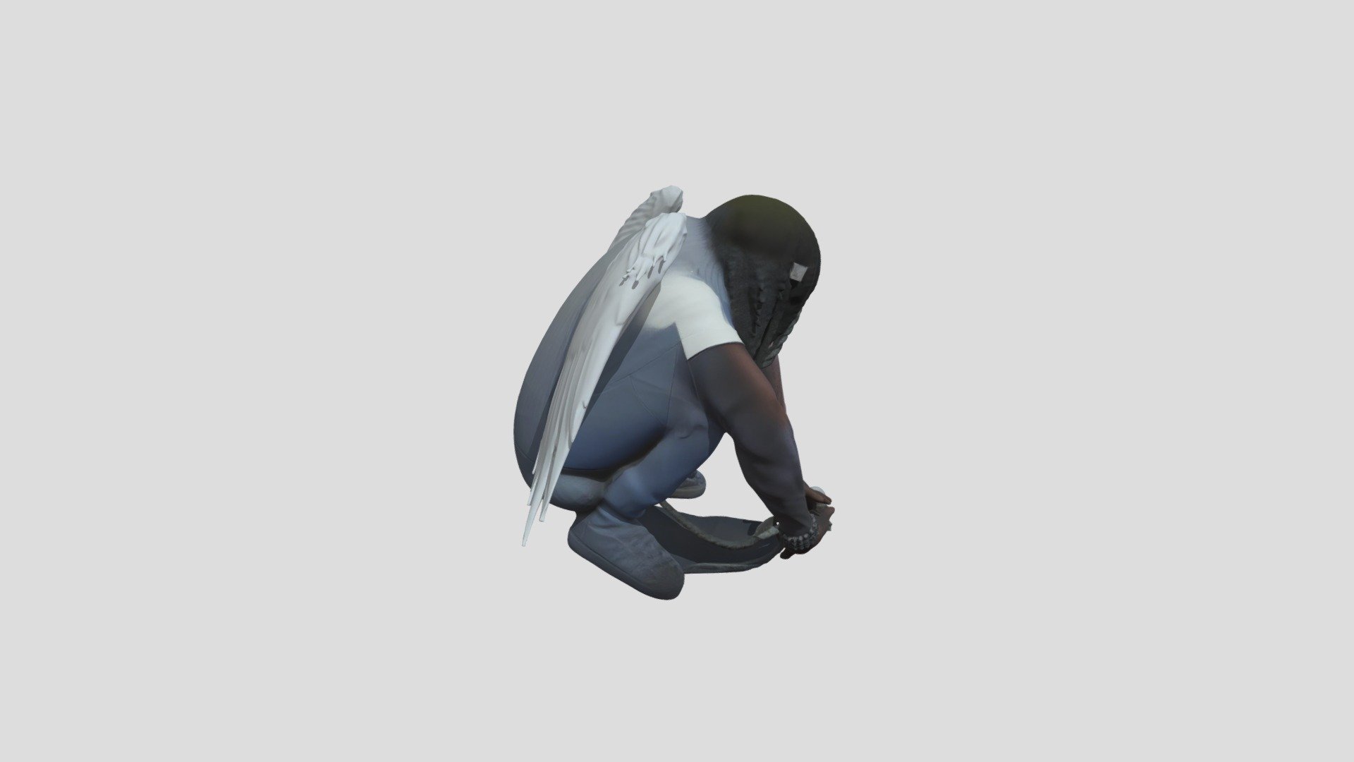 Angel King Von Model - Download Free 3D model by habibi_nani_360 ...