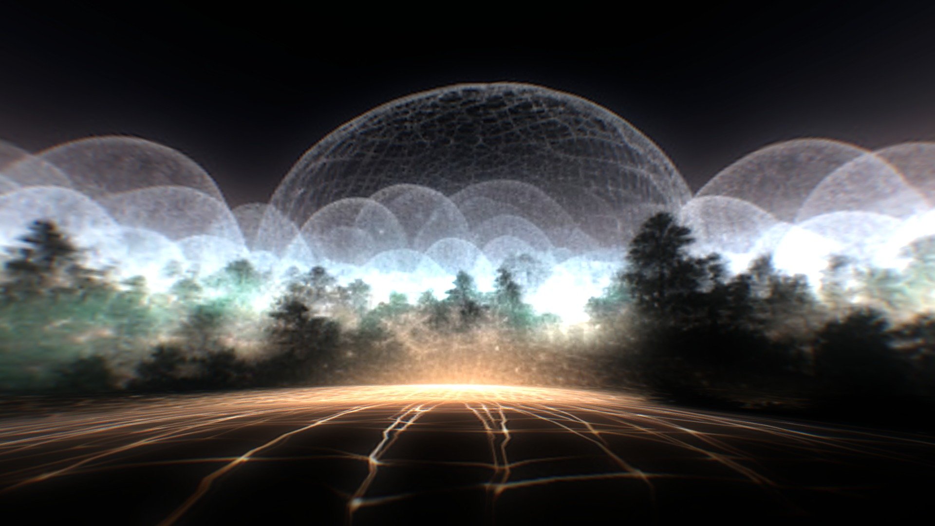 Uxrzone Texture Space DOME Diorama Hologram - Buy Royalty Free 3D model ...