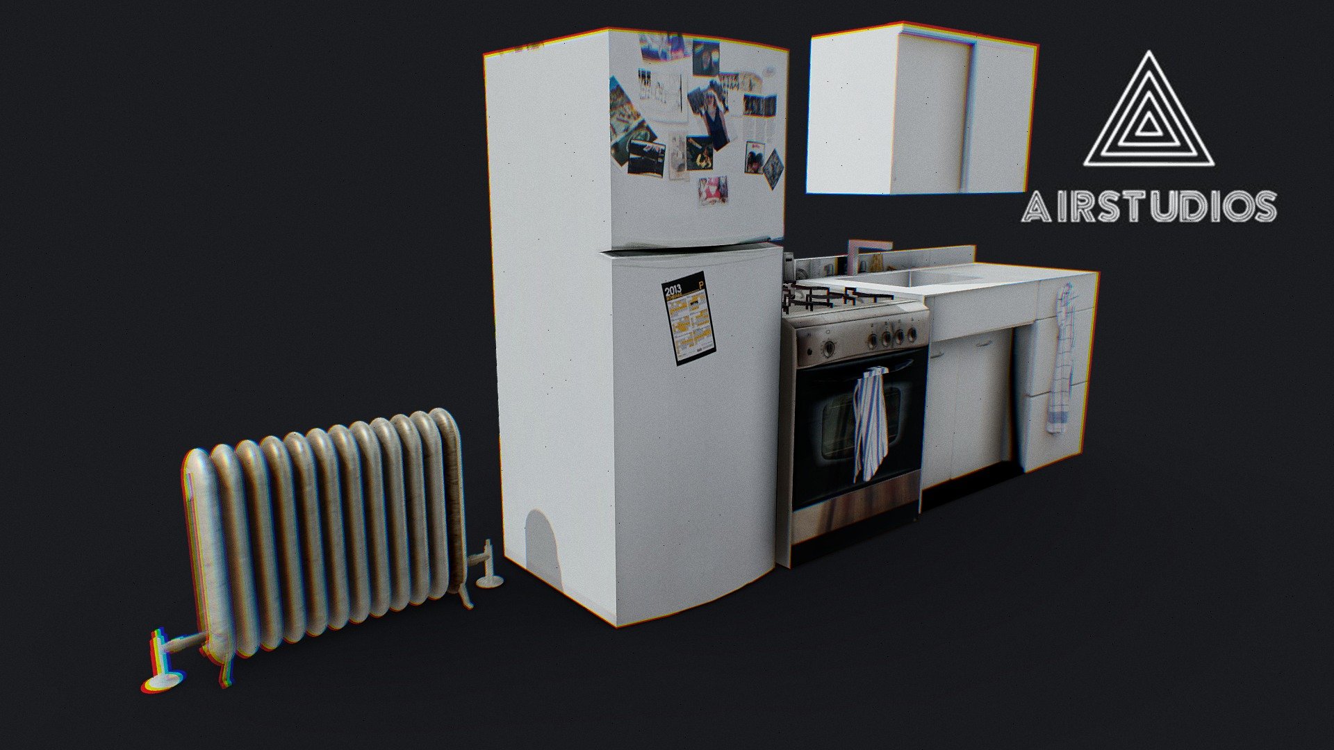 Low Poly Kitchen Assets - Buy Royalty Free 3D model by AirStudios ...