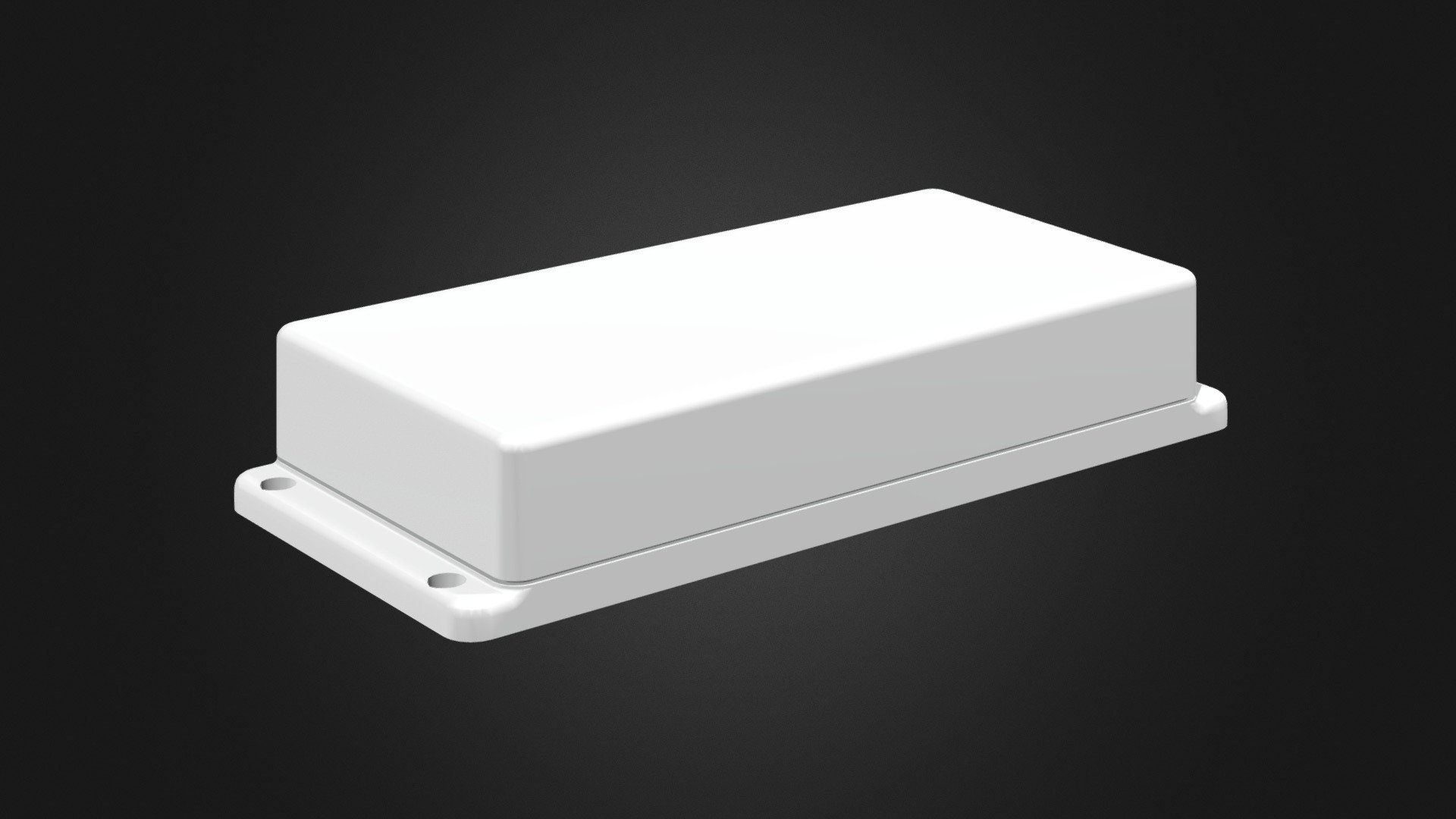 FLANGED PLASTIC ENCLOSURE - TWF series - 3D model by takachitec5 ...