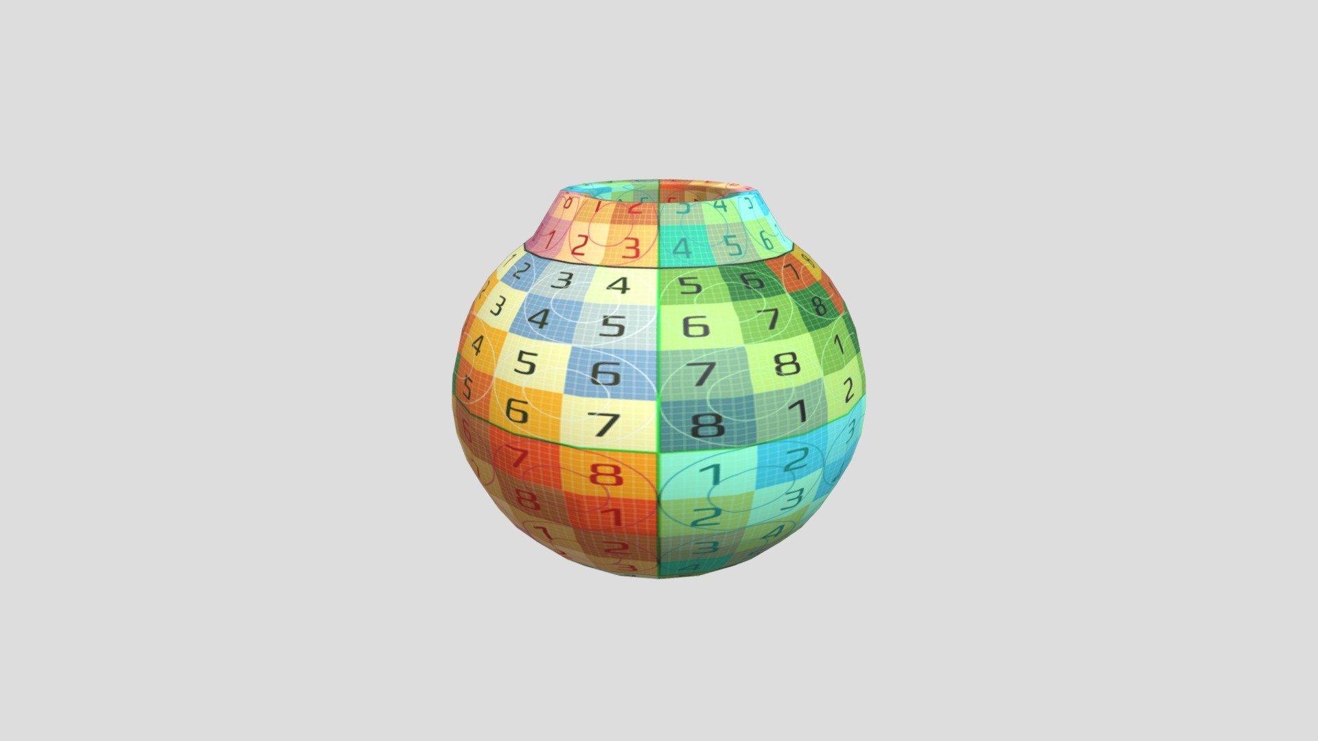 Simple Object #2 Vase Textured - Download Free 3D model by ...
