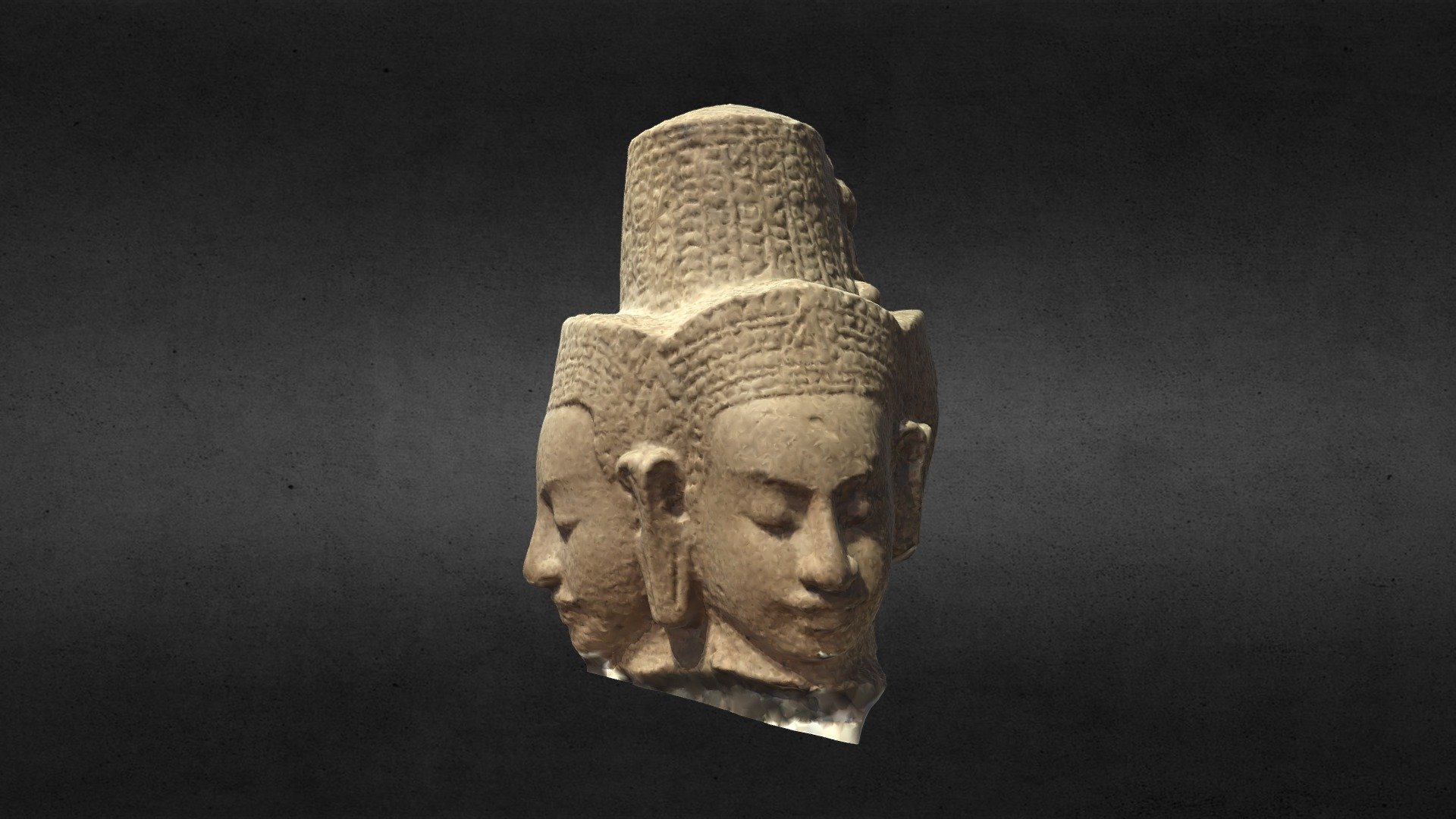 Head of Buddhist Deity - Download Free 3D model by newtonribeiromachado ...