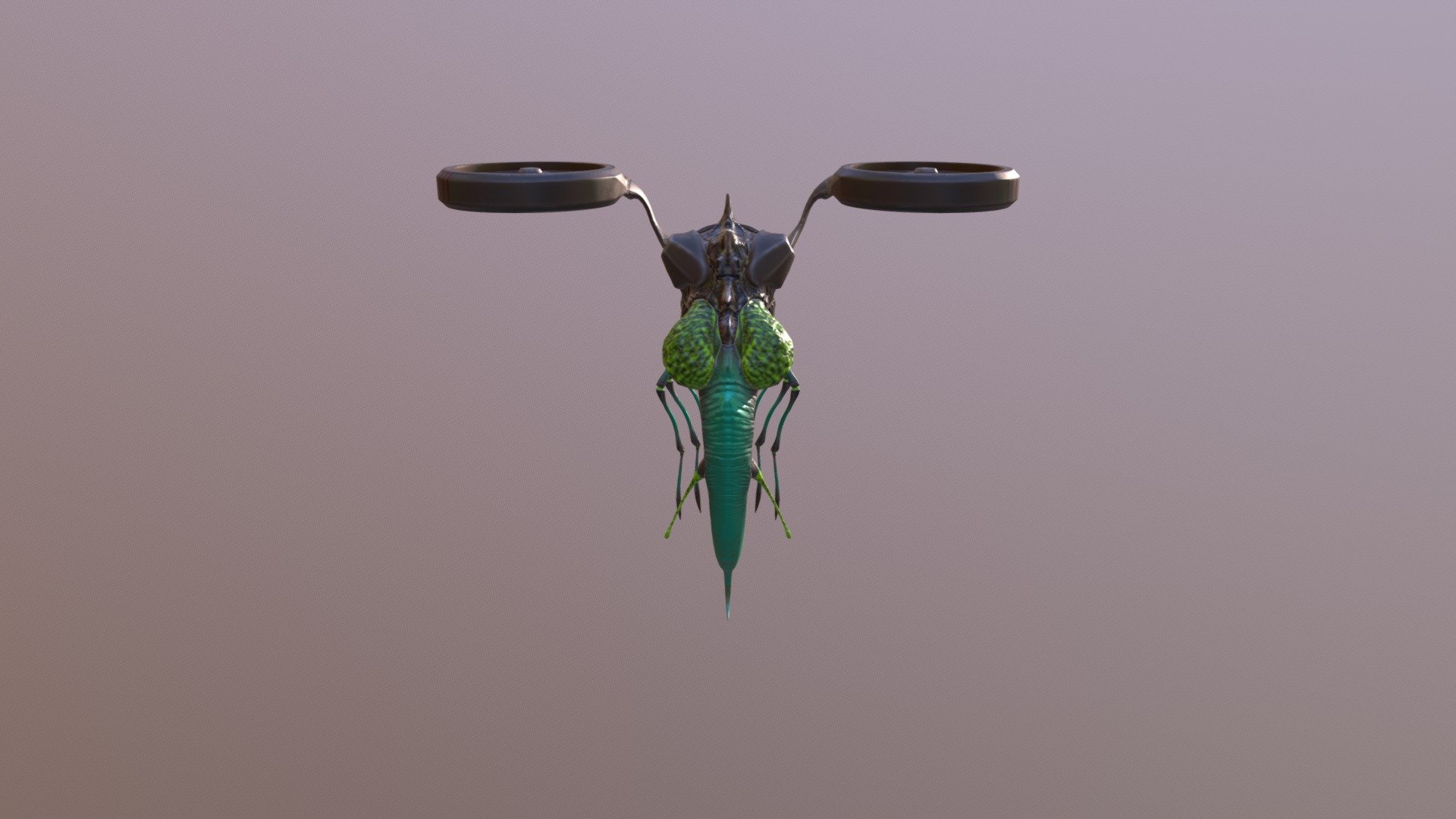 Insect - 3D model by maxence.mlinaric [7744756] - Sketchfab