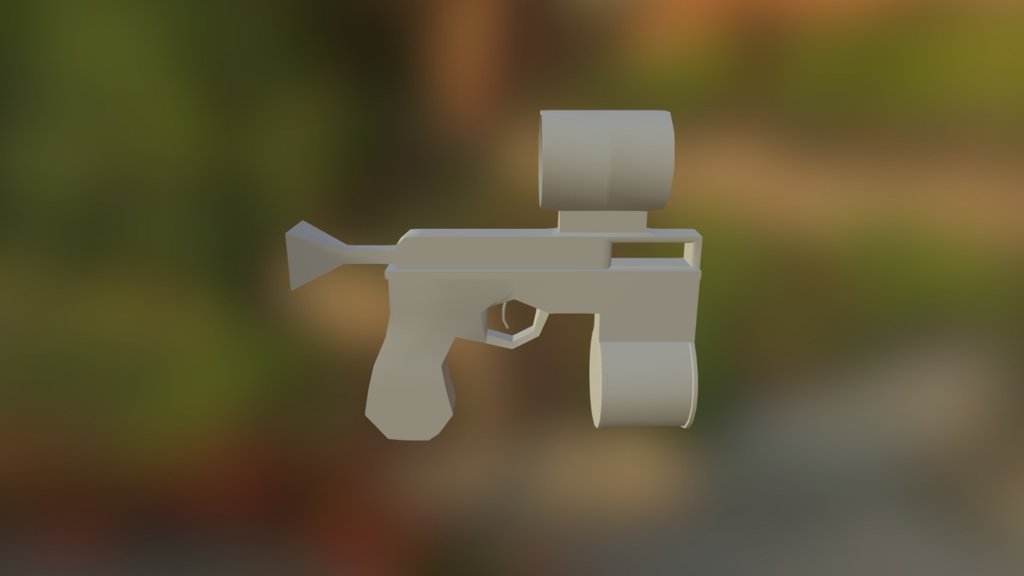 Bean Gun Block 1 - 3D model by harris [7744ced] - Sketchfab