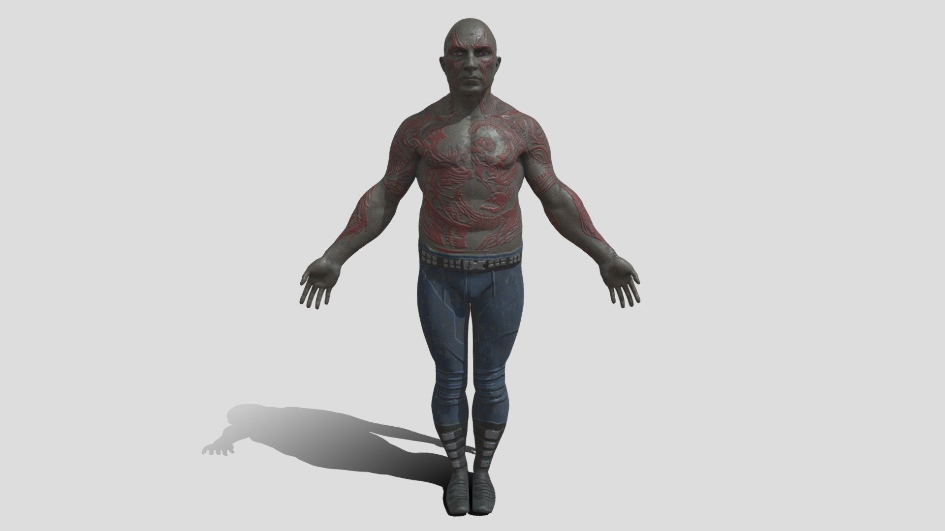 Drax Sculpt - Download Free 3D model by NZP3D (@NatPlatt) [7744ebf ...