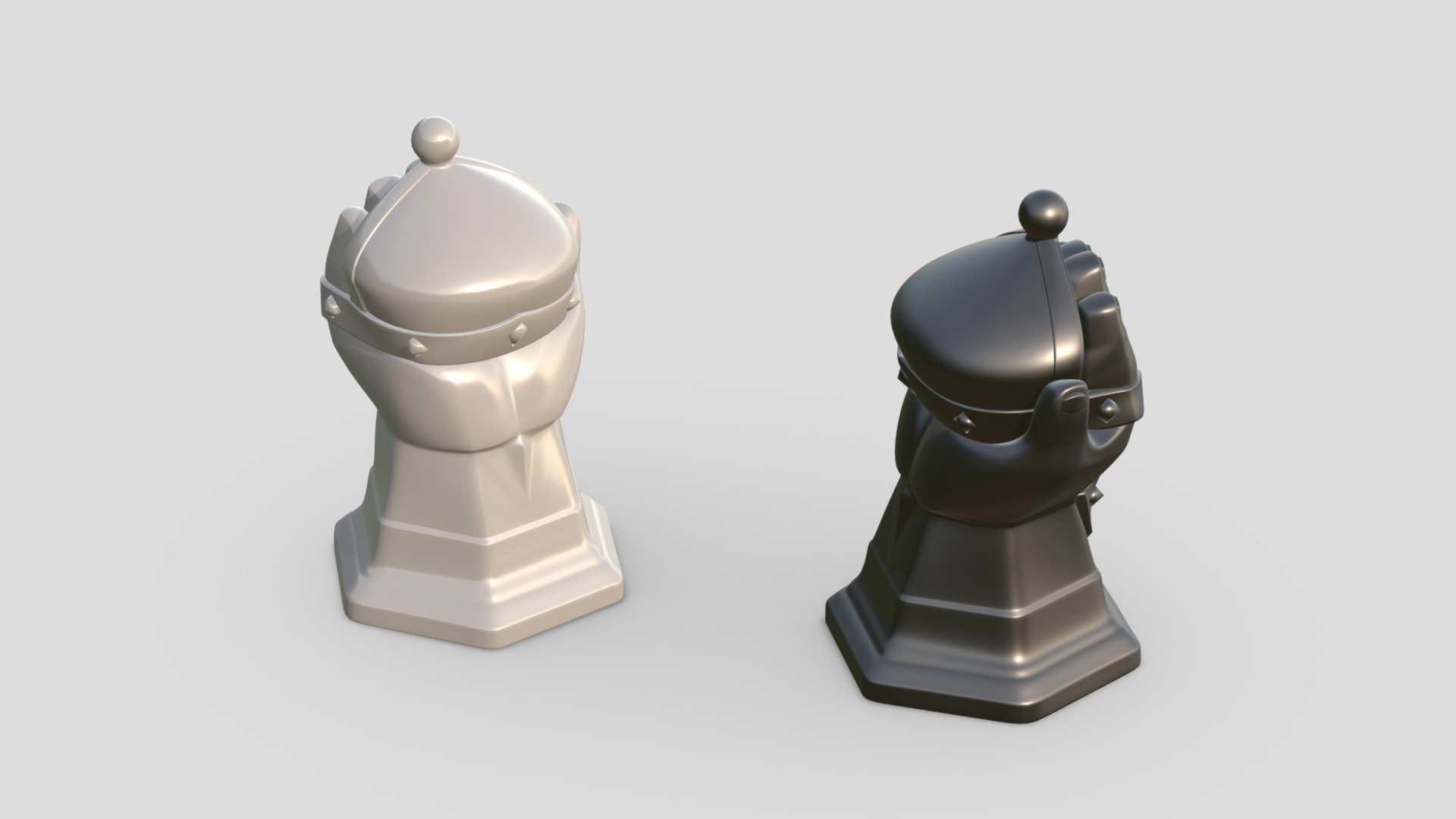 Chess "Strong figures" Bishop - 3D model by MaRaT [7746870] - Sketchfab