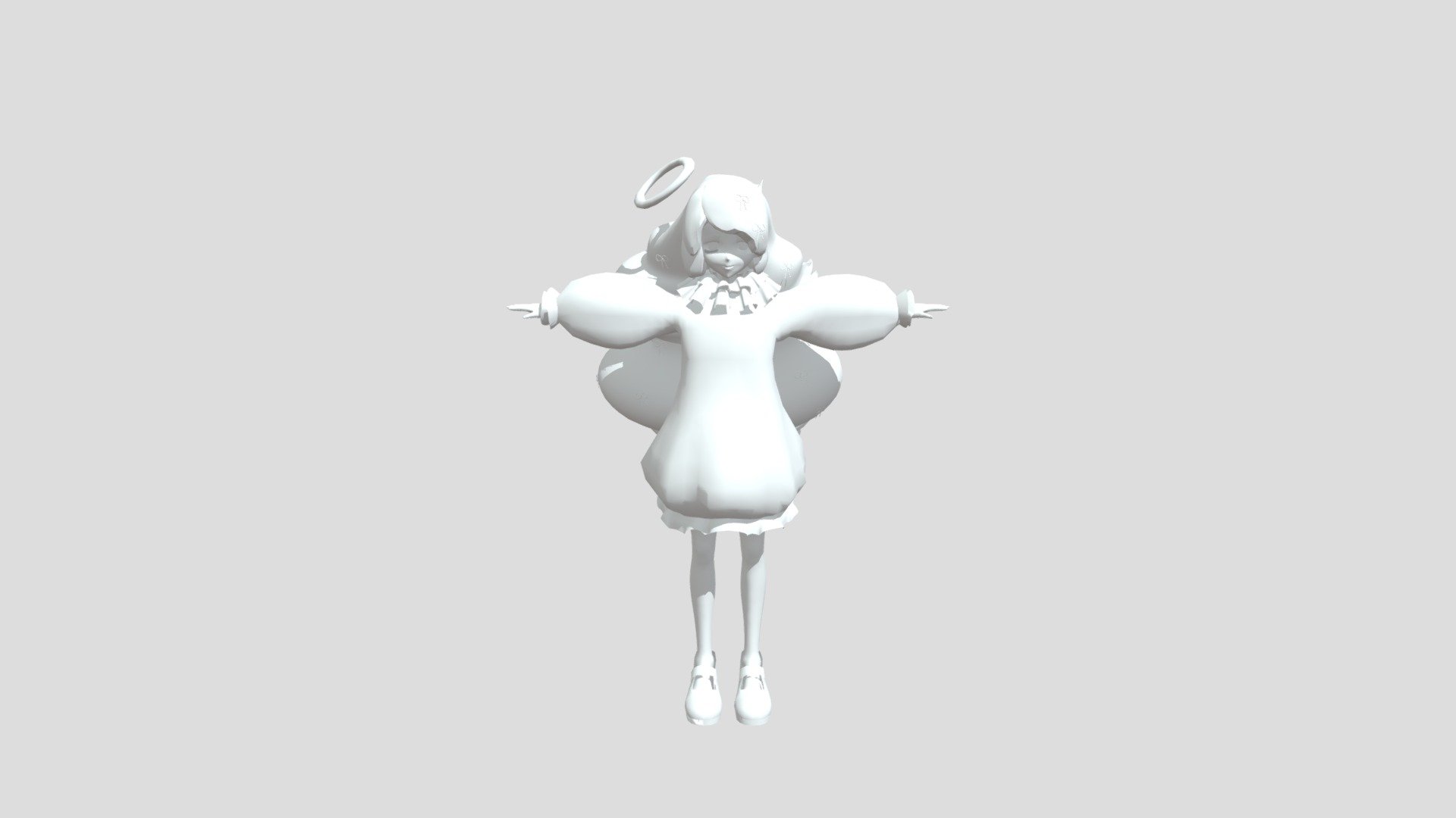 Salt Angel - 3D model by Cat Ngo (@ngohoangngocanh2000) [7747106 ...