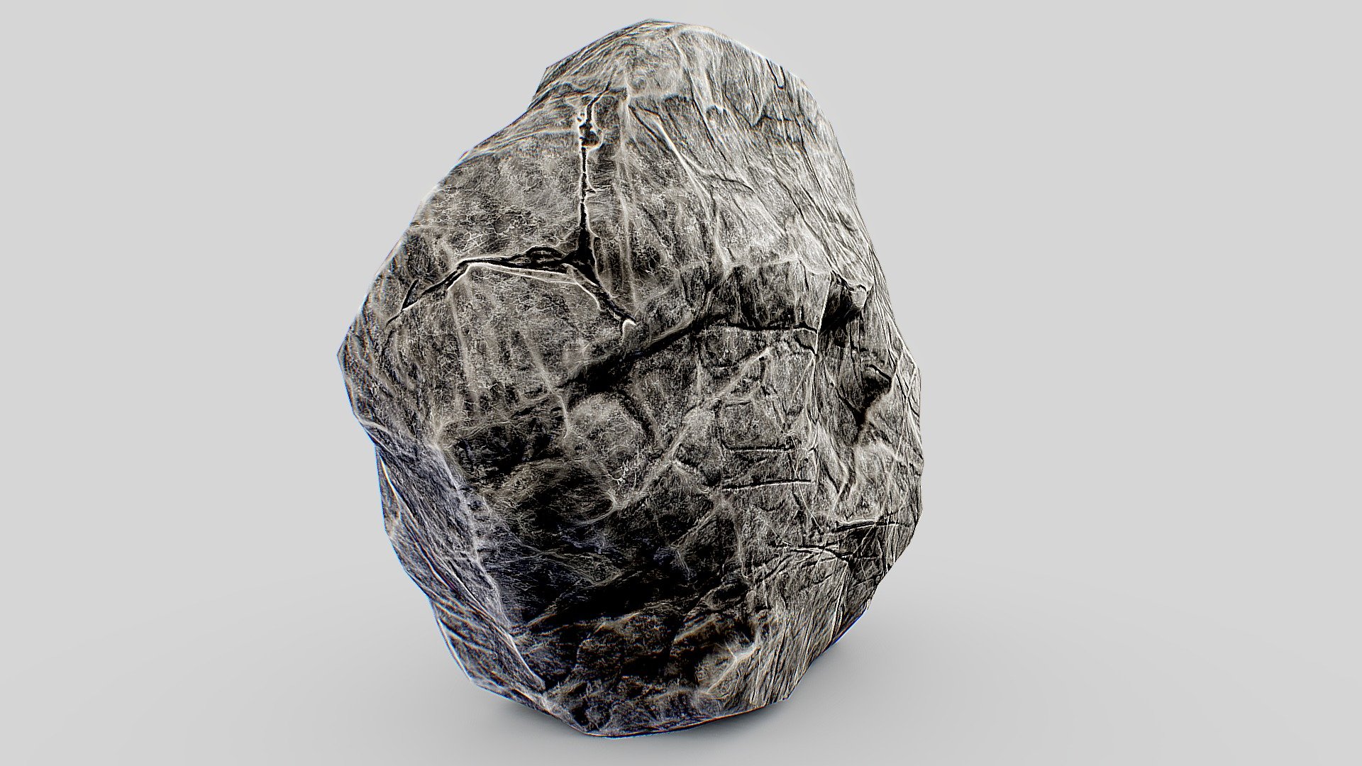 Rock / Stone / Cliff 07 LP (grey) - Buy Royalty Free 3D model by the ...