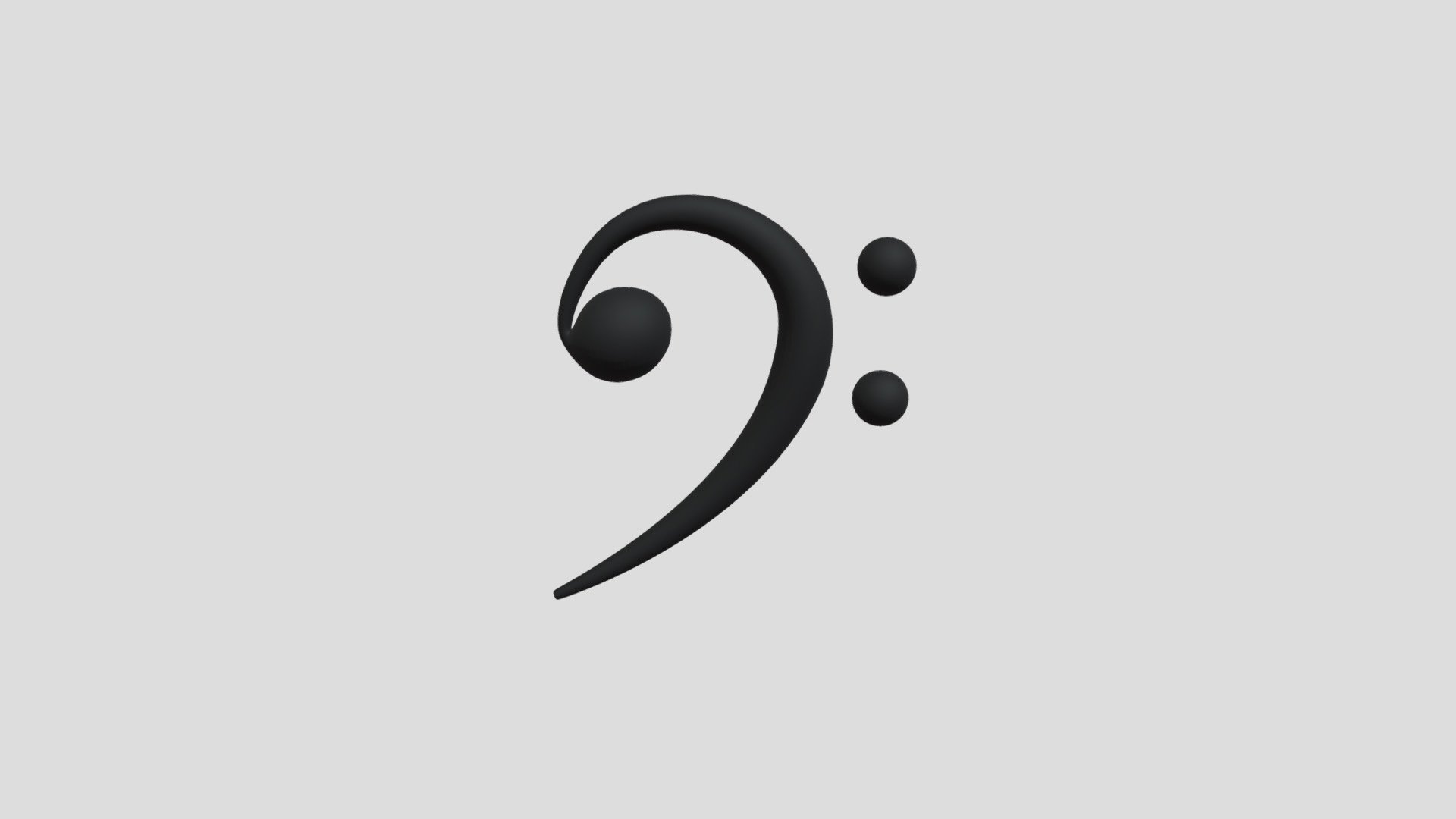 Musical Symbols - Buy Royalty Free 3D model by Ed+ (@EDplus) [7748680 ...