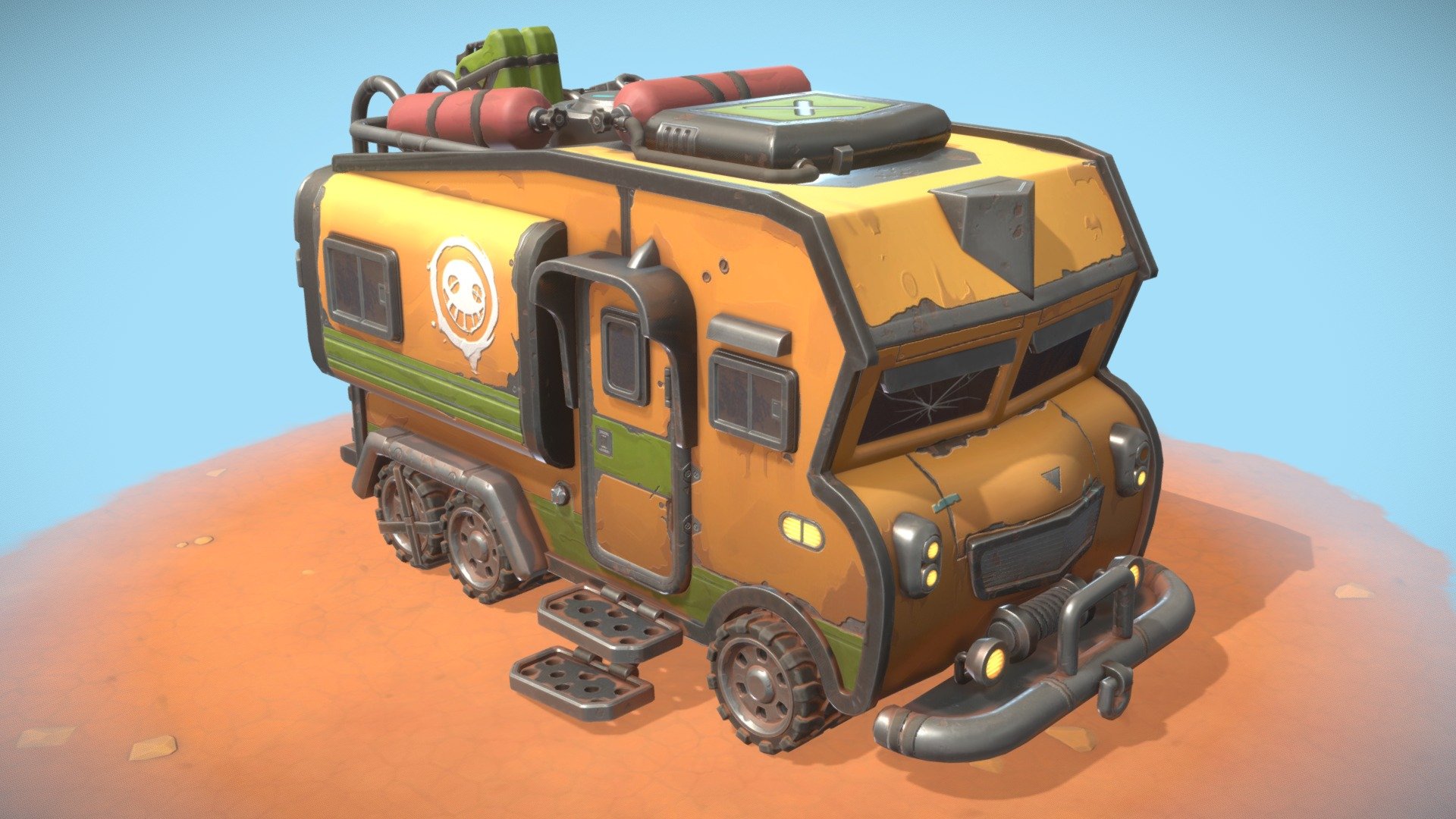 Overwatch Junkrat RV - 3D model by Jiggywatt [774b286] - Sketchfab
