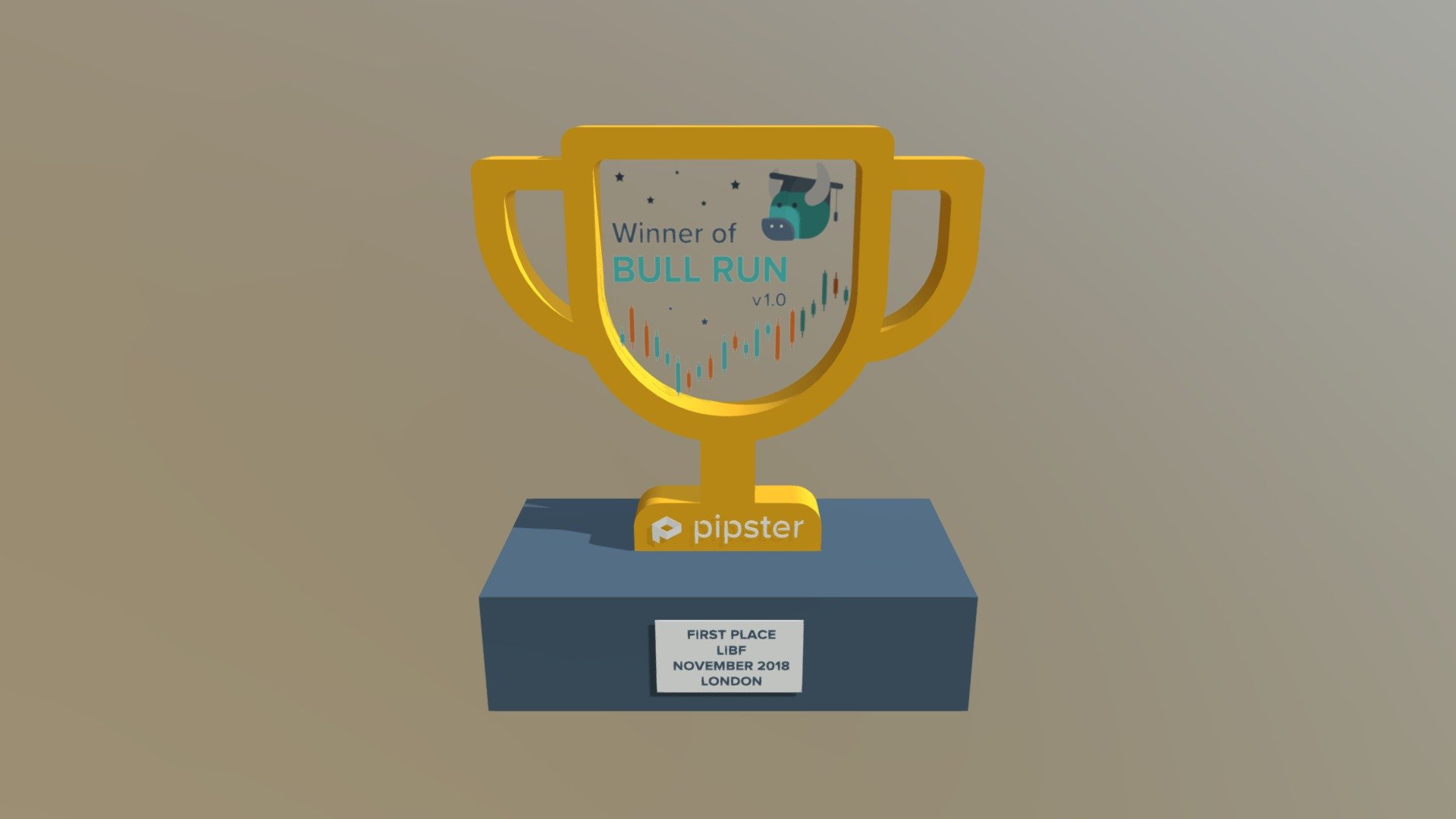 Trophy - 3D model by charaS [774e797] - Sketchfab