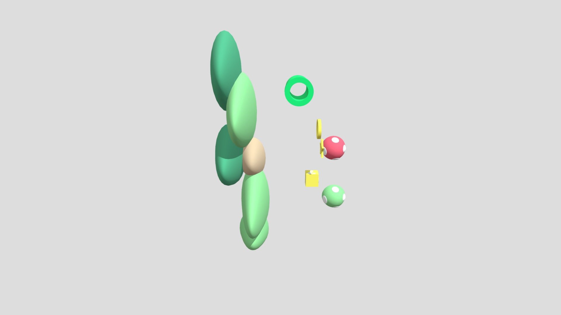 Mario World - 3D model by s.y. [774f621] - Sketchfab
