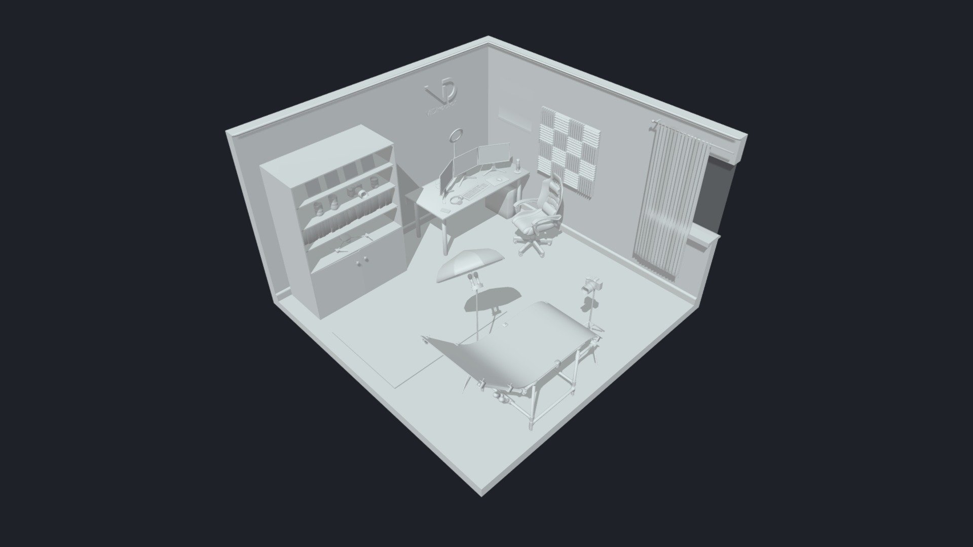 Artist Room - 3D model by oui42 [77506c8] - Sketchfab