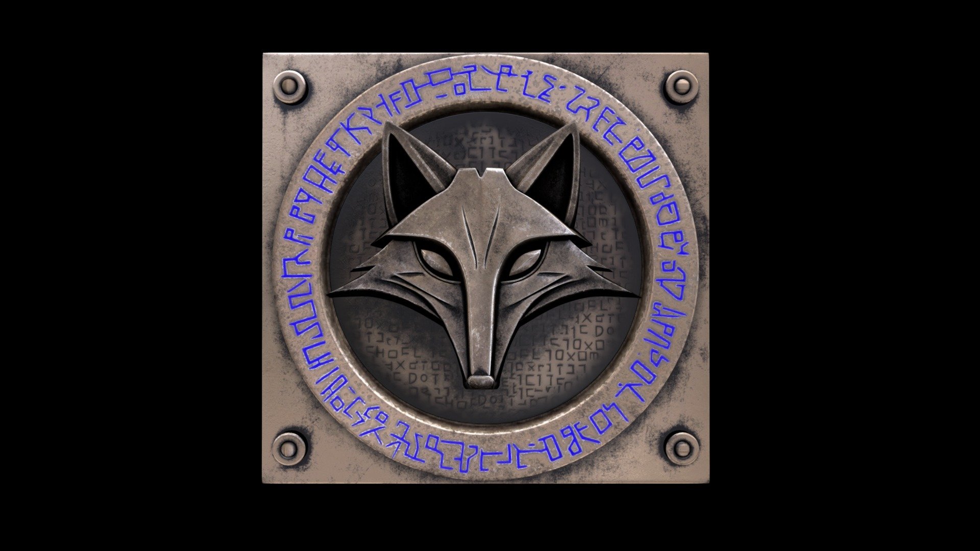 FoxCode - 3D model by Michelle Stelko Favero (@michelle-stelko-favero) [77511c8] - Sketchfab