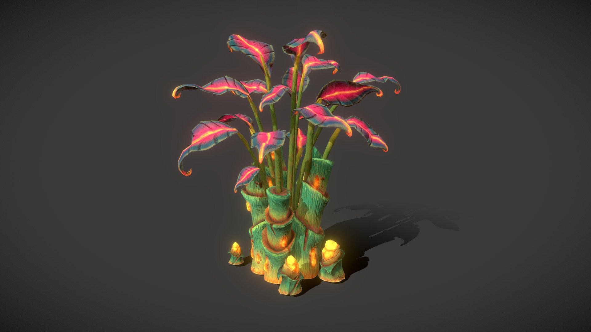 Fantasy Bamboo Buy Royalty Free 3d Model By Experience Lab Art