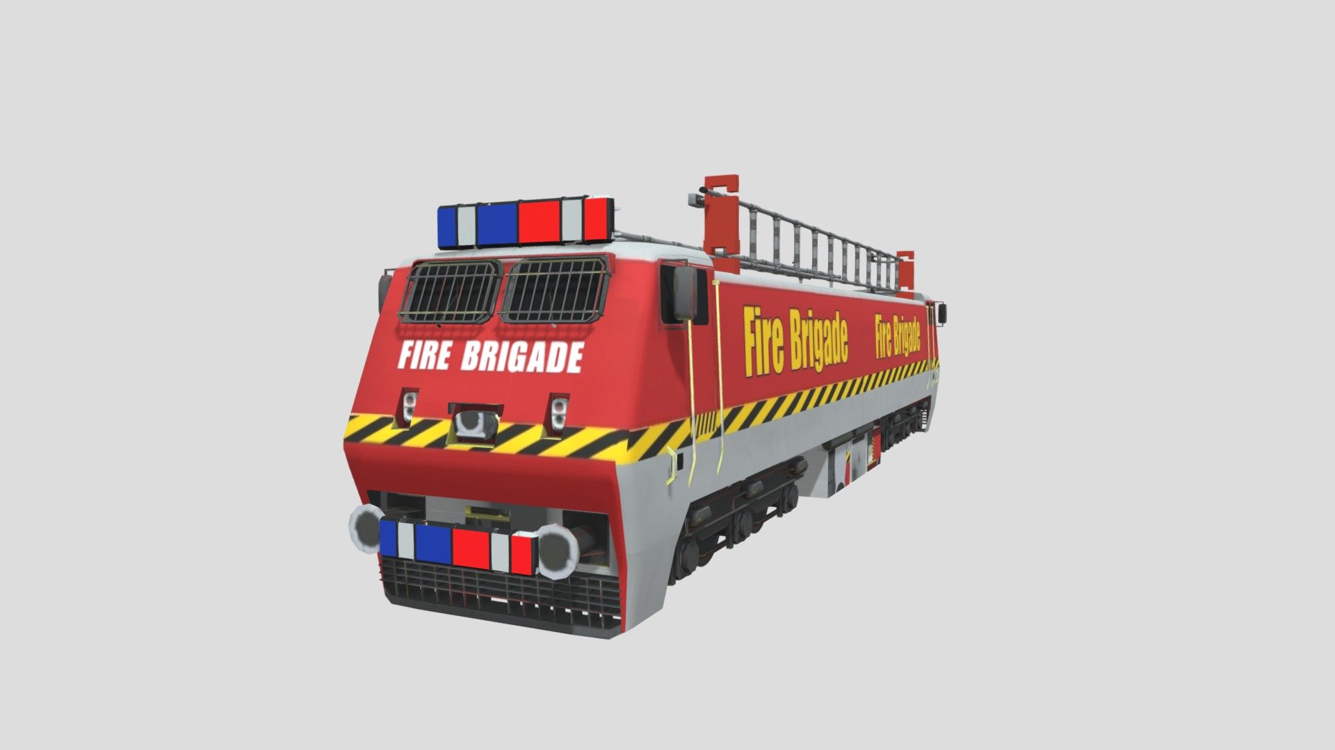 indian bike driving 3d fire brigader train - 3D model by VikFury (@vik ...