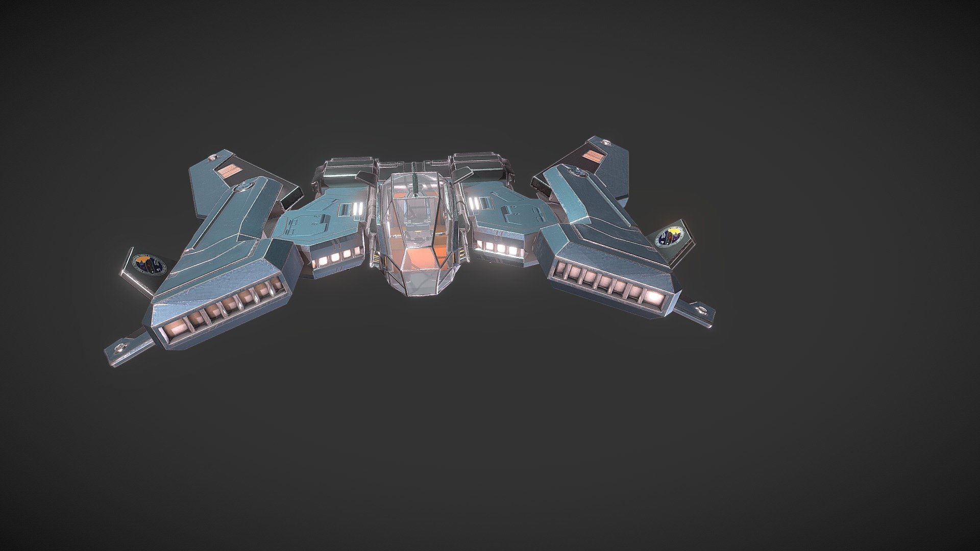 Faulcon DeLacy Taipan Mk II - Animated Wings - 3D model by Pierre KLEMM ...