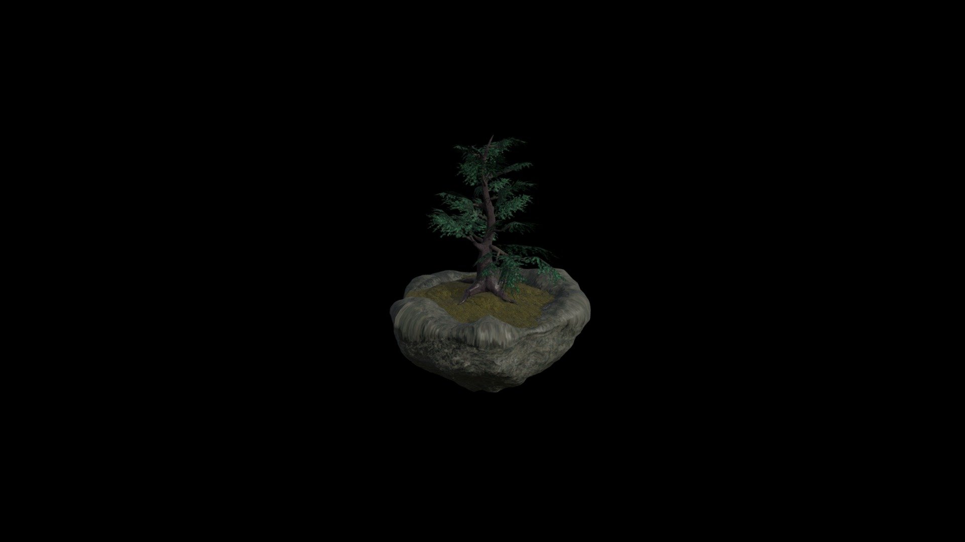 Tree in the swamp - 3D model by onurcanmizrak [7754326] - Sketchfab