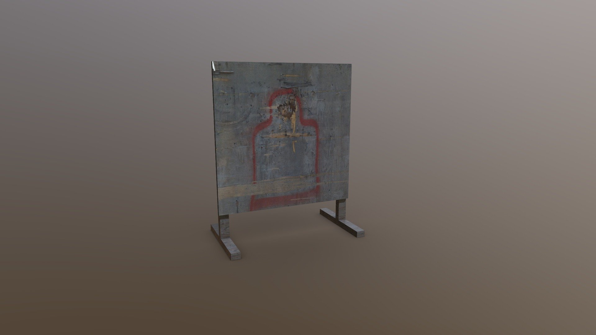 Shooting Target - Download Free 3D model by Zende [7755b8a] - Sketchfab