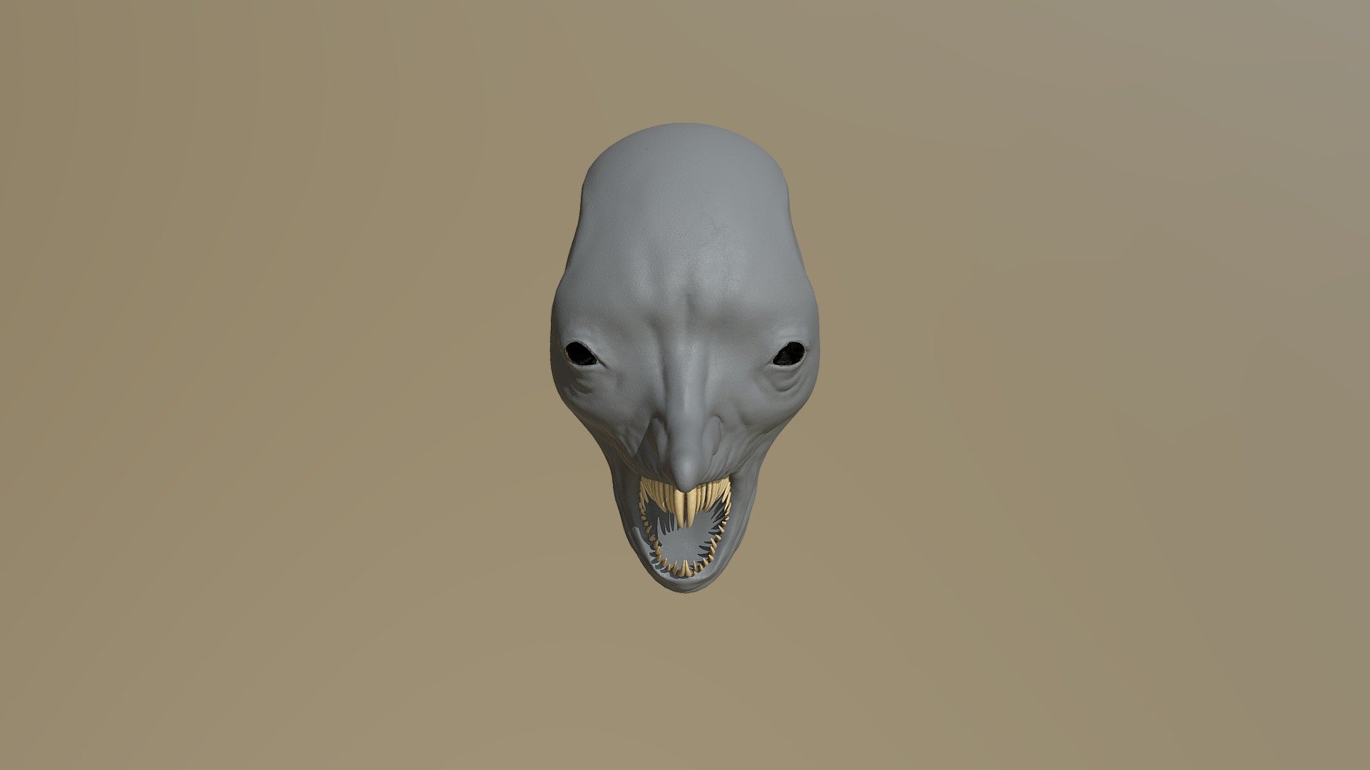 creature head - 3D model by seminpark3317 [775710c] - Sketchfab