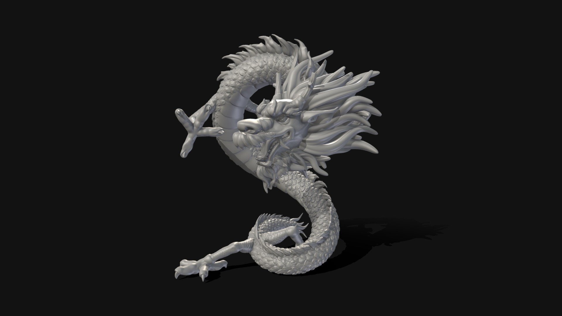 Dragon - 3D model by Alec M Smith (@alecmsmith) [7757ba4] - Sketchfab