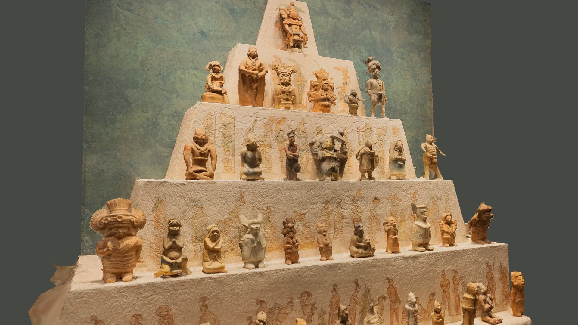 Aztec Ceramic Figures - Buy Royalty Free 3D model by John Toeppen ...