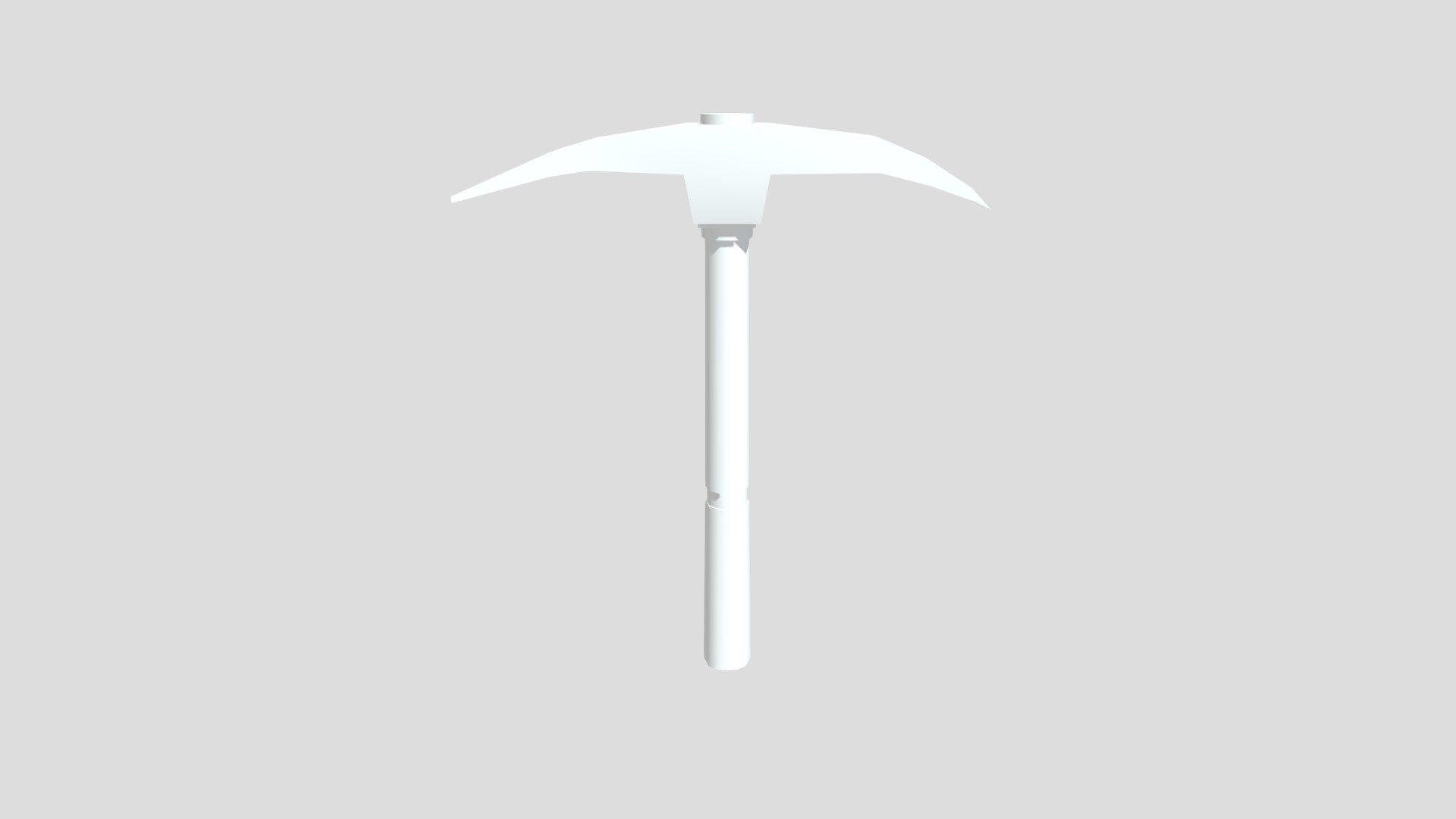Low Poly Pickaxe Unwrap - 3D model by Abbie Hipwell (@abbiehipwell ...