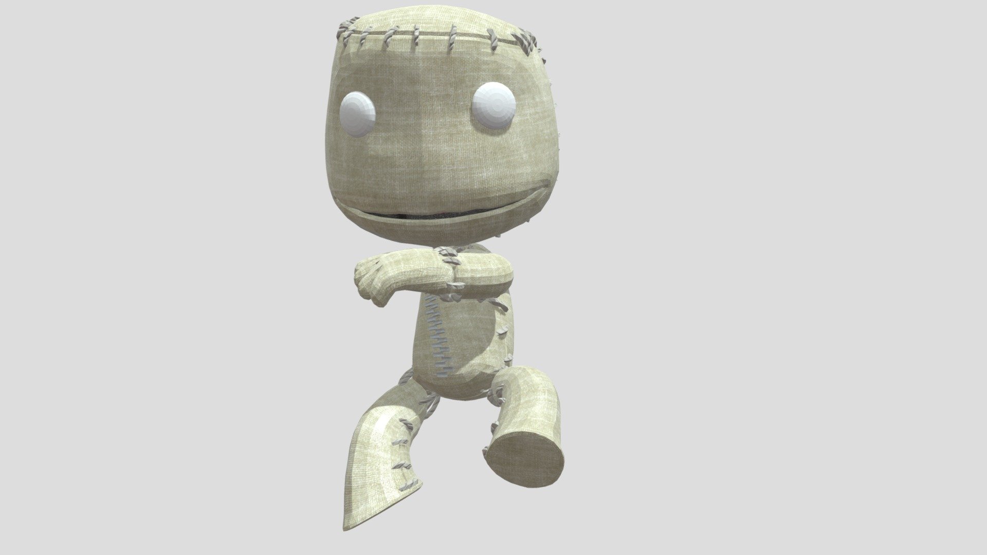 Sackboy - A Big Adventure sackboy+ Animation - Download Free 3D model ...