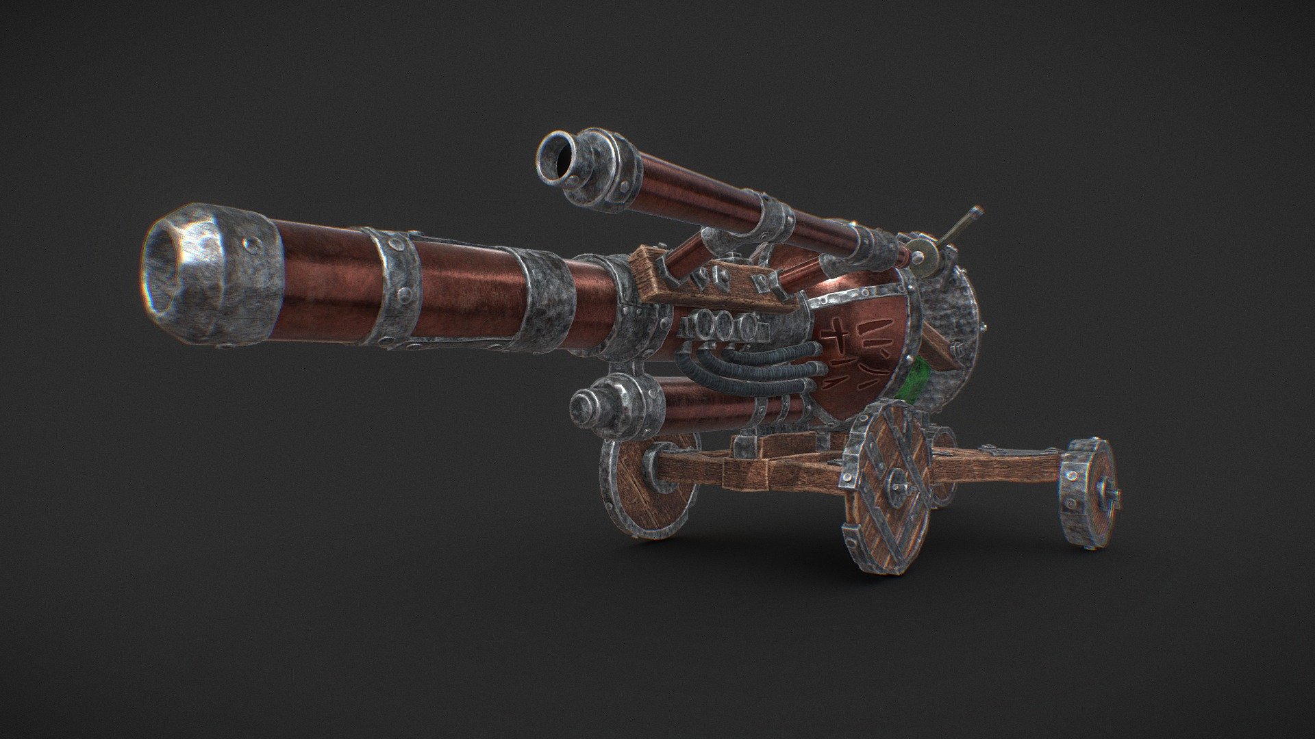 Skaven Warp-Lightning Cannon - 3D model by Miror-Z [775aa2d] - Sketchfab