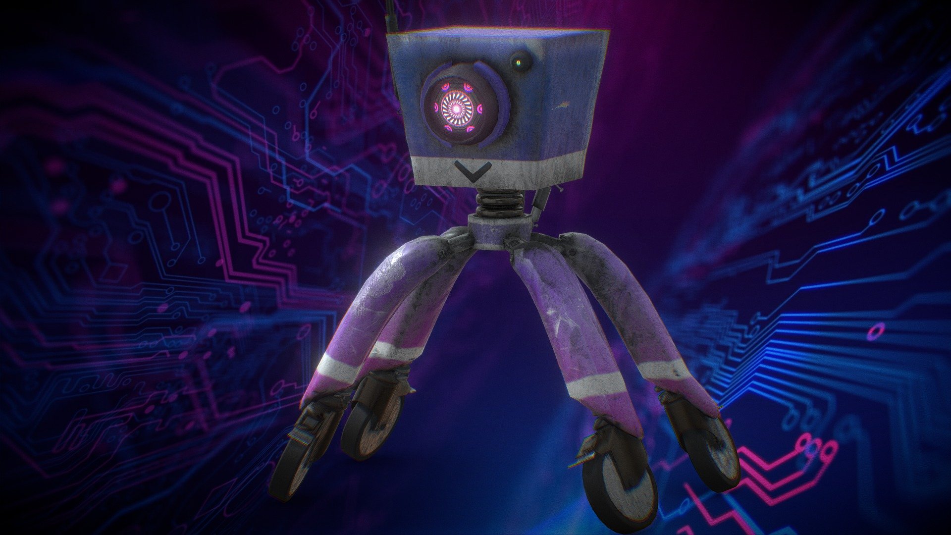 Robot RO - Download Free 3D model by DeadLink (@d43dLink) [775ca95 ...