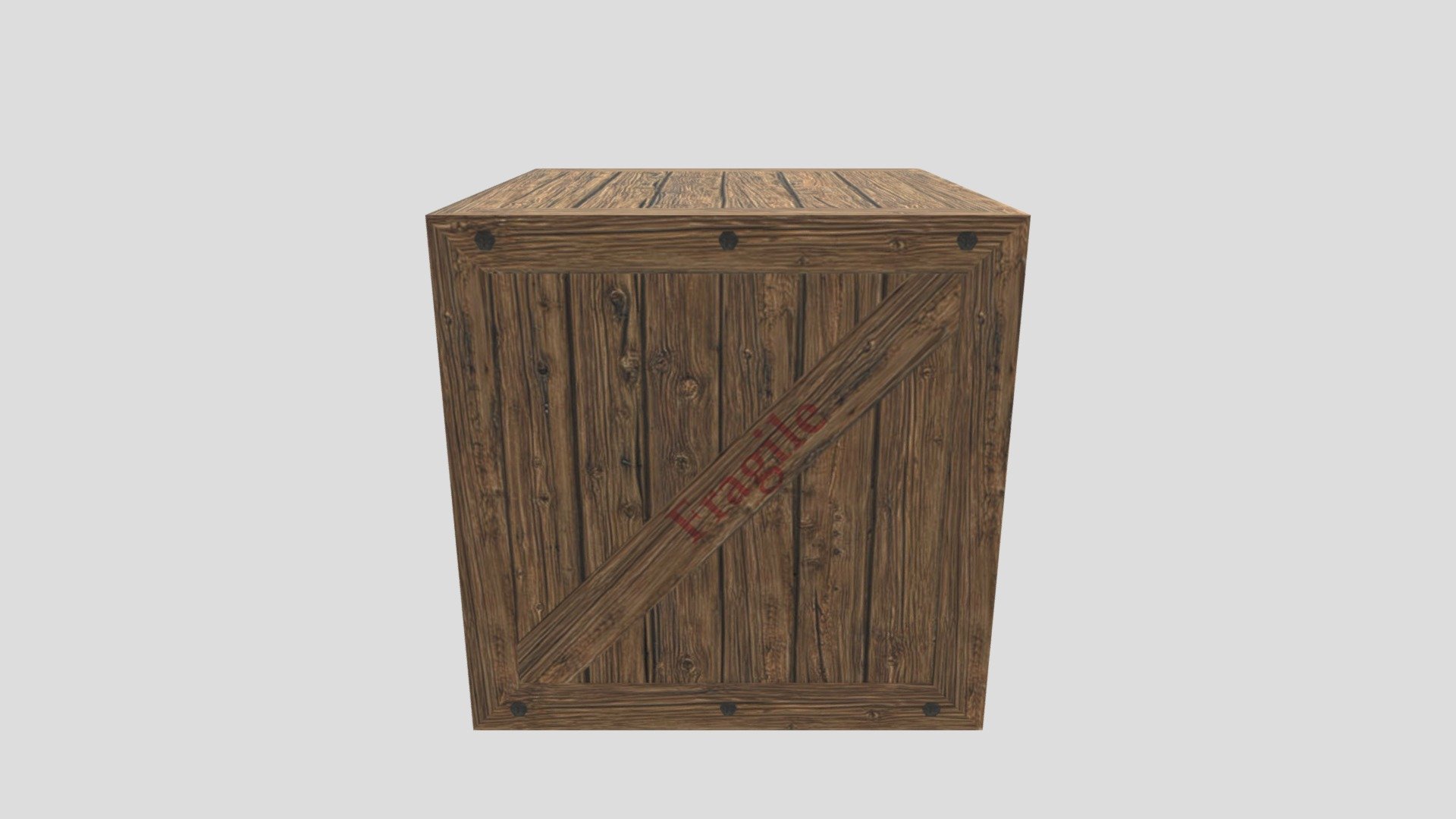 Crate - Download Free 3D model by Callum_Judge [775d3e1] - Sketchfab