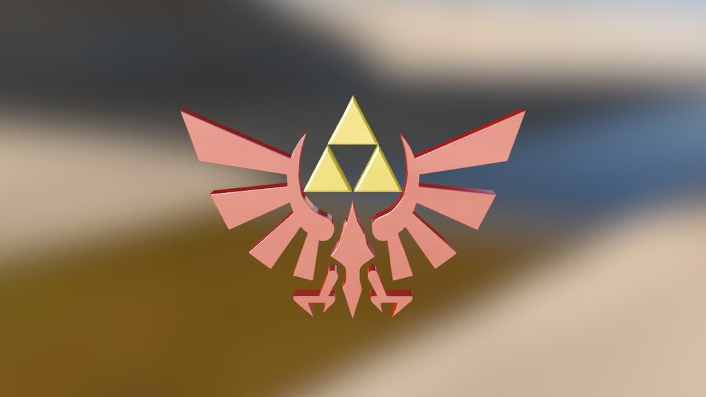 Symbol Strip Model - LoZ - 3D model by endavoir [775dee8] - Sketchfab