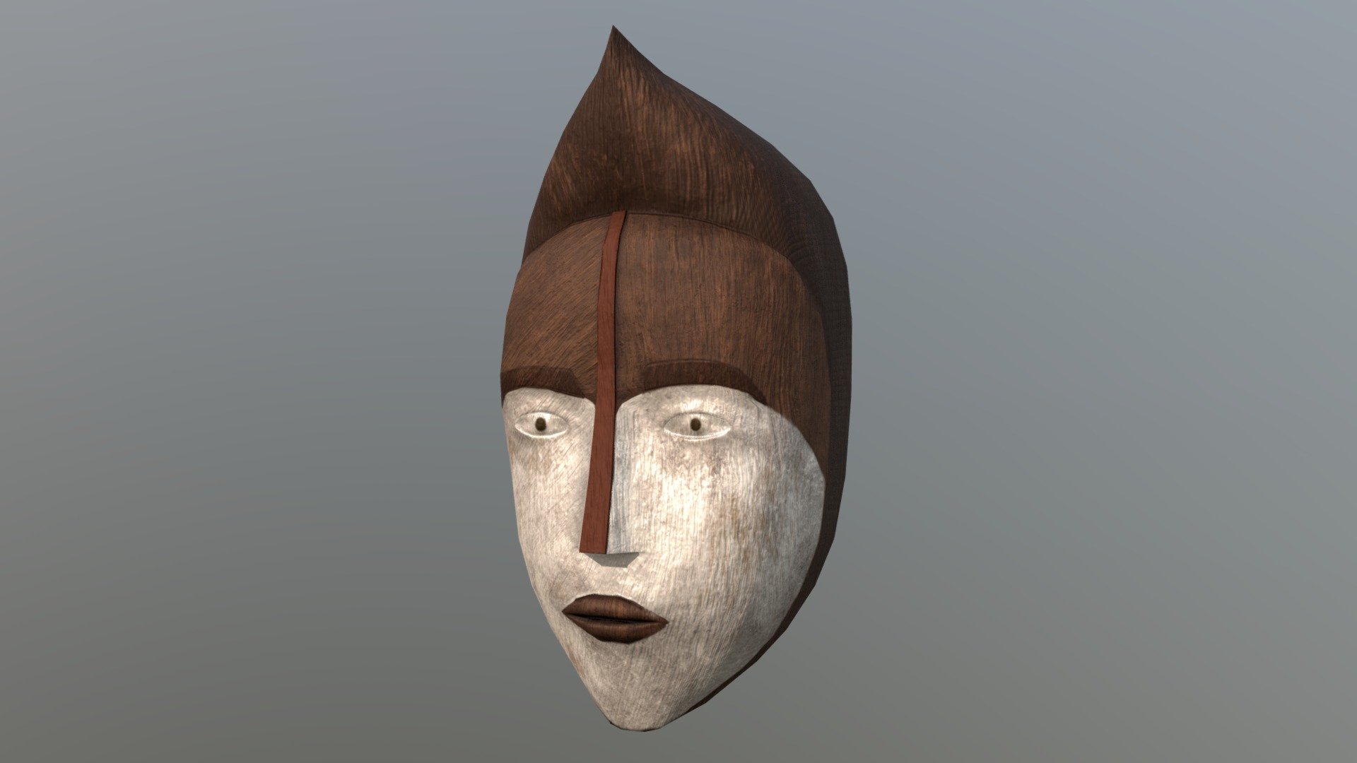 African Style Mask - 3D model by PetroDeineka [775e07e] - Sketchfab