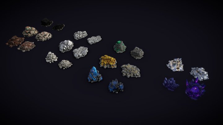 Ores 3D models - Sketchfab