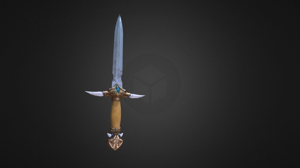Dagger_ - 3D model by Dennis Bölke (@dennis.boelke) [775fd6a] - Sketchfab