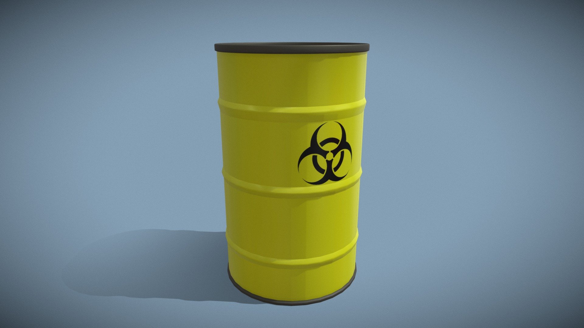 Metal Barrel LowPoly - Download Free 3D model by MarisDani [7760e72 ...