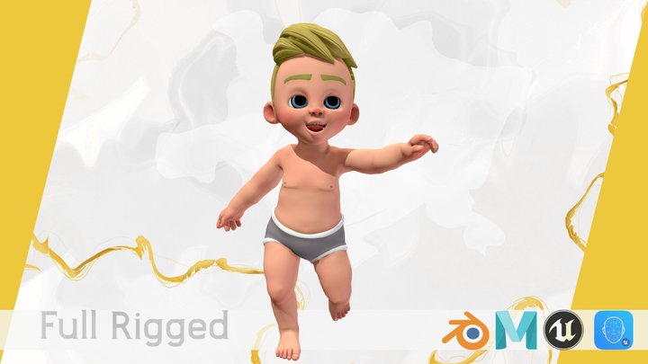 Children 3D models - Sketchfab
